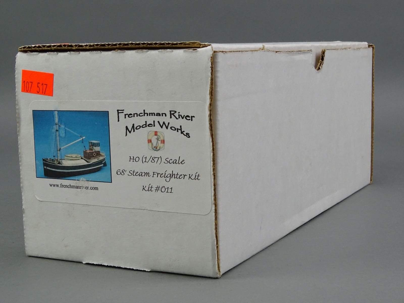 HO Craftsman Kit - Frenchman River Model Works - 68' Steam Freighter ...