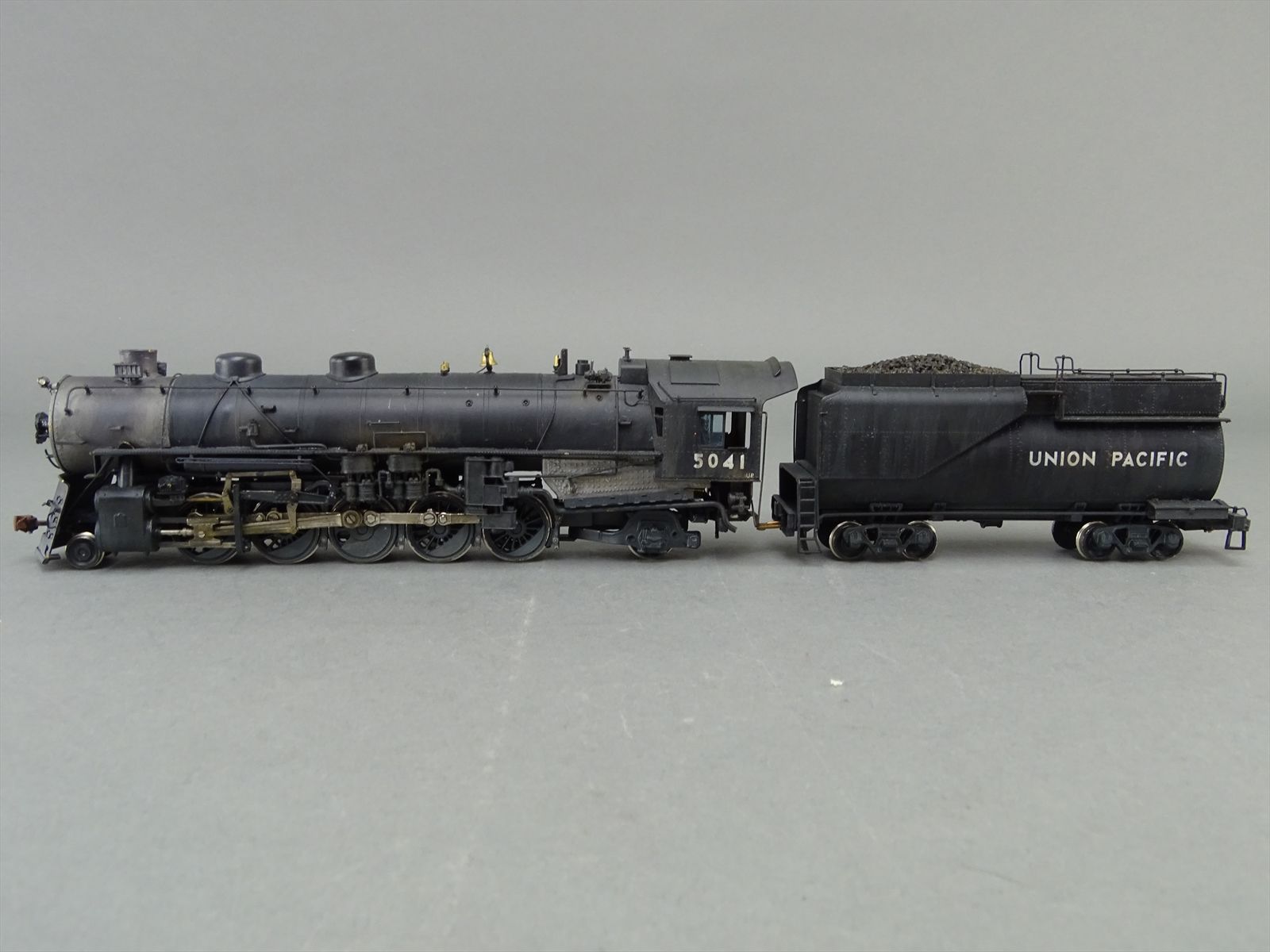 HO Brass Model - WMC UP Union Pacific 2-10-2 #5041 - Pro Paint + Weathering