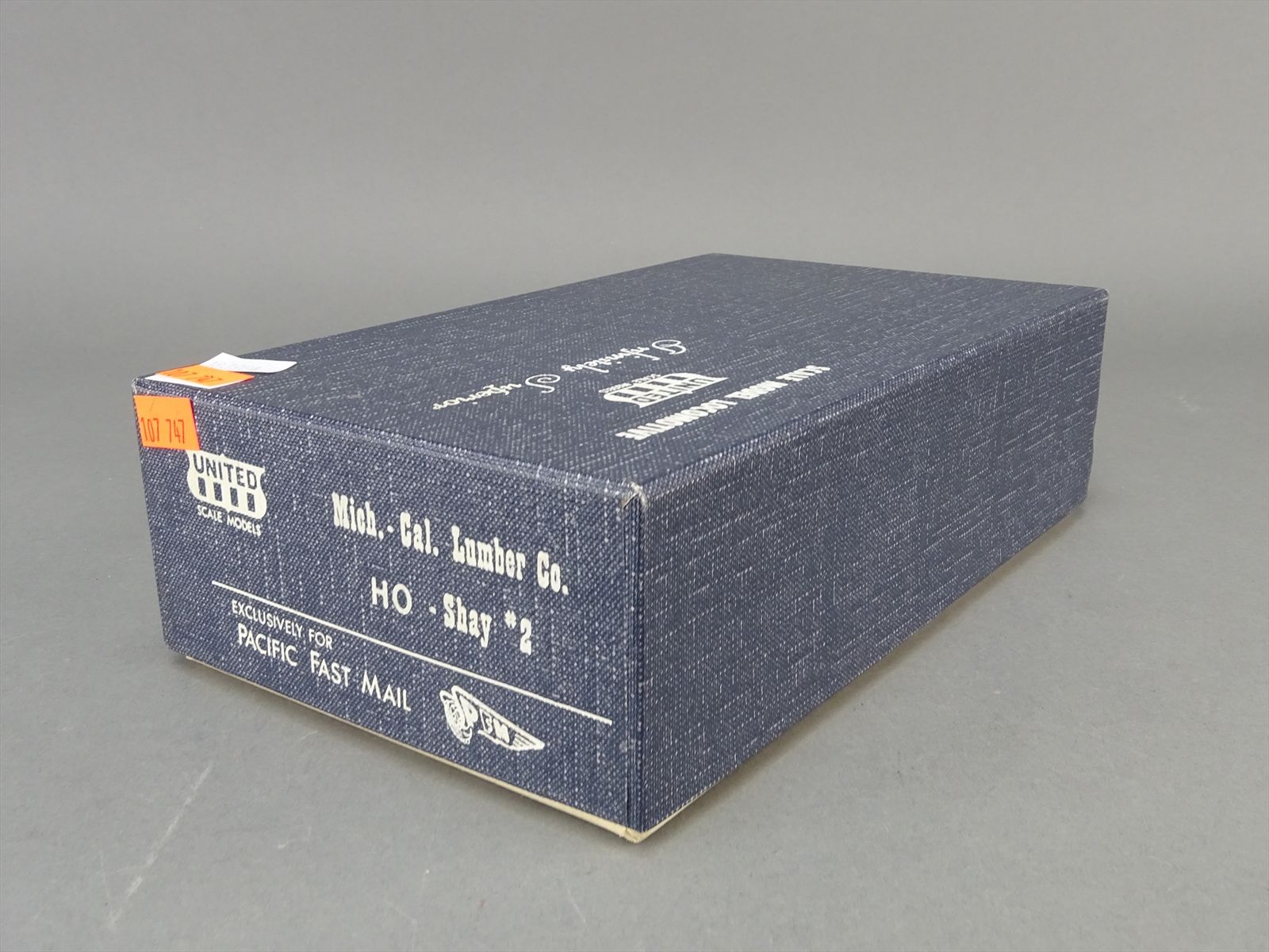 HO Brass Model - PFM Mich - Cal Lumber Co. Shay #2 - Unpainted - 1979 ...