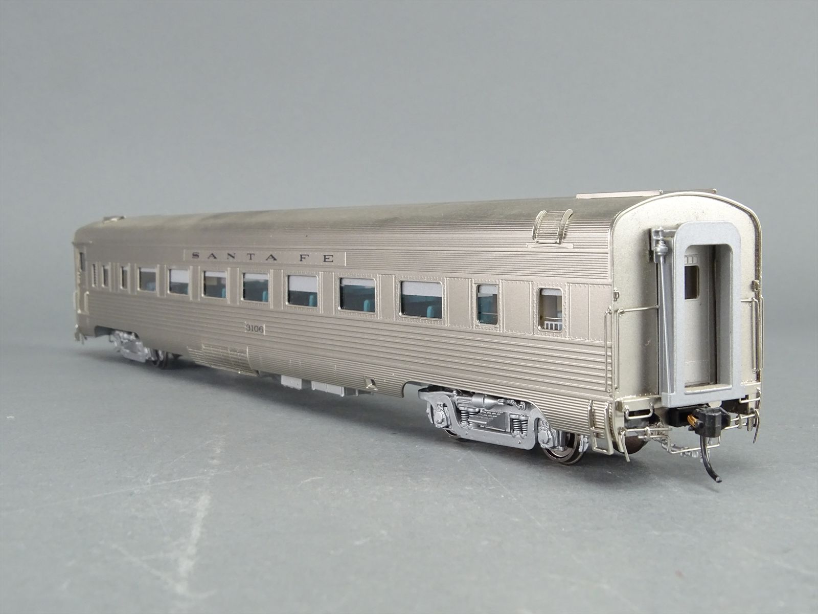 HO Brass Model - TCY 1231.3 AT&SF Santa Fe 60 Seat Coach Budd #3106 - F ...