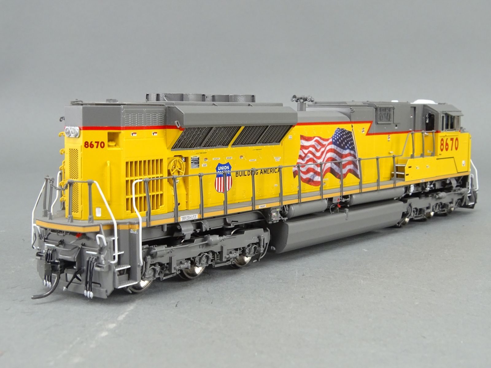 HO Brass Model - OMI AA-1602-5 UP Union Pacific SD70Ace Isolated Cab #8670 - F/P - 2010 Run - Ajin