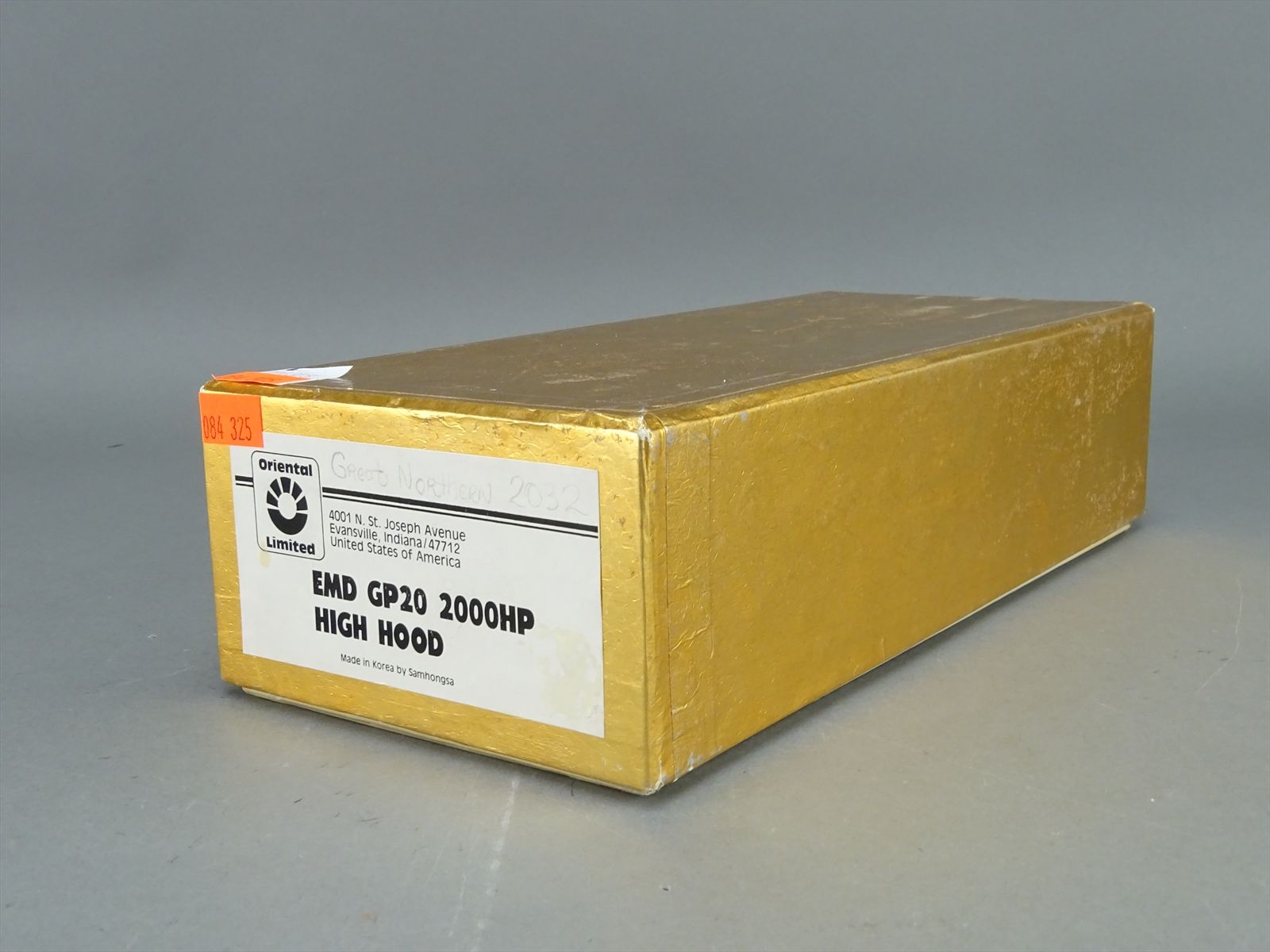 HO Brass Model - Oriental 2000HP GP20 High Hood GN Great Northern ...