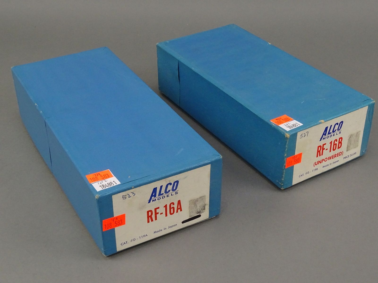 HO Brass Model - ALCO D-119A Shark Nose RF16 RF-16A A & B Unit ...