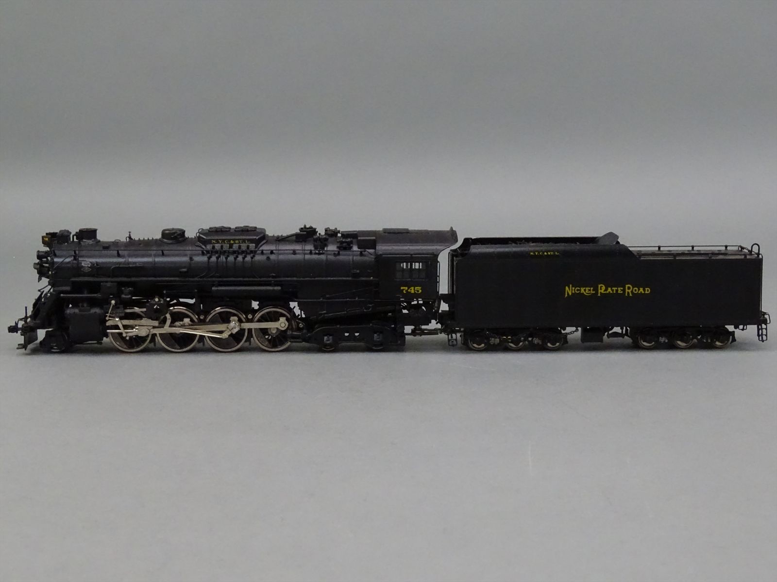 HO Brass Model - PSC 16630-1 NKP Nickel Plate S-2 Class 2-8-4 #745 - F ...