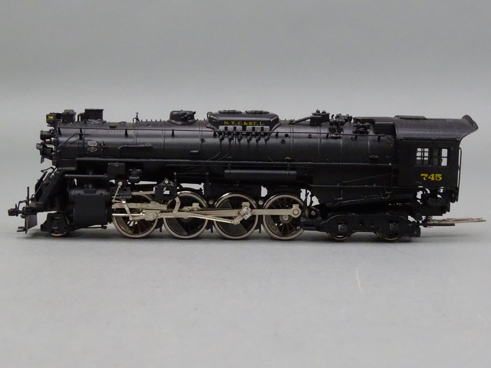 HO Brass Model - PSC 16630-1 NKP Nickel Plate S-2 Class 2-8-4 #745 - F ...