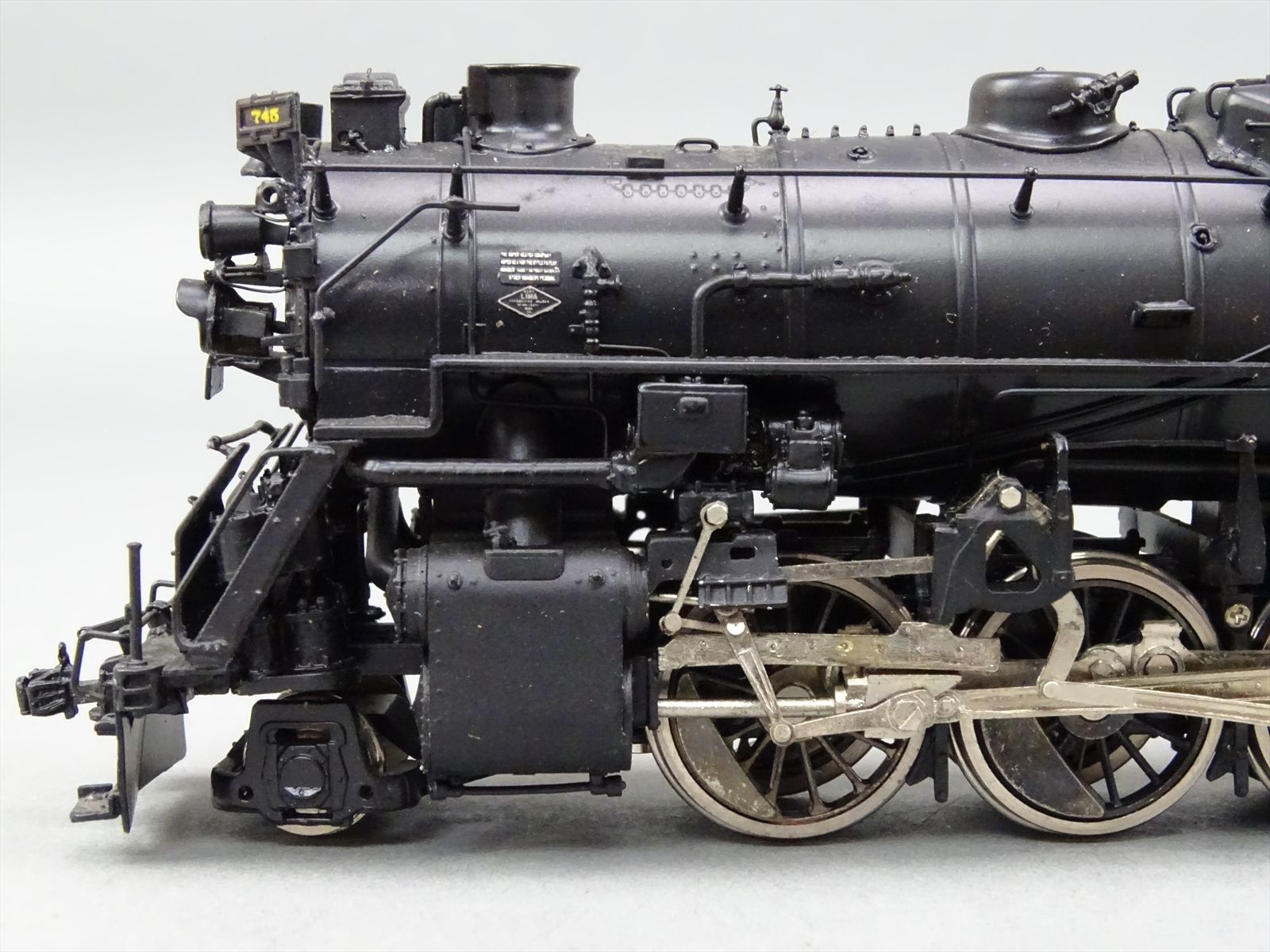 HO Brass Model - PSC 16630-1 NKP Nickel Plate S-2 Class 2-8-4 #745 - F ...