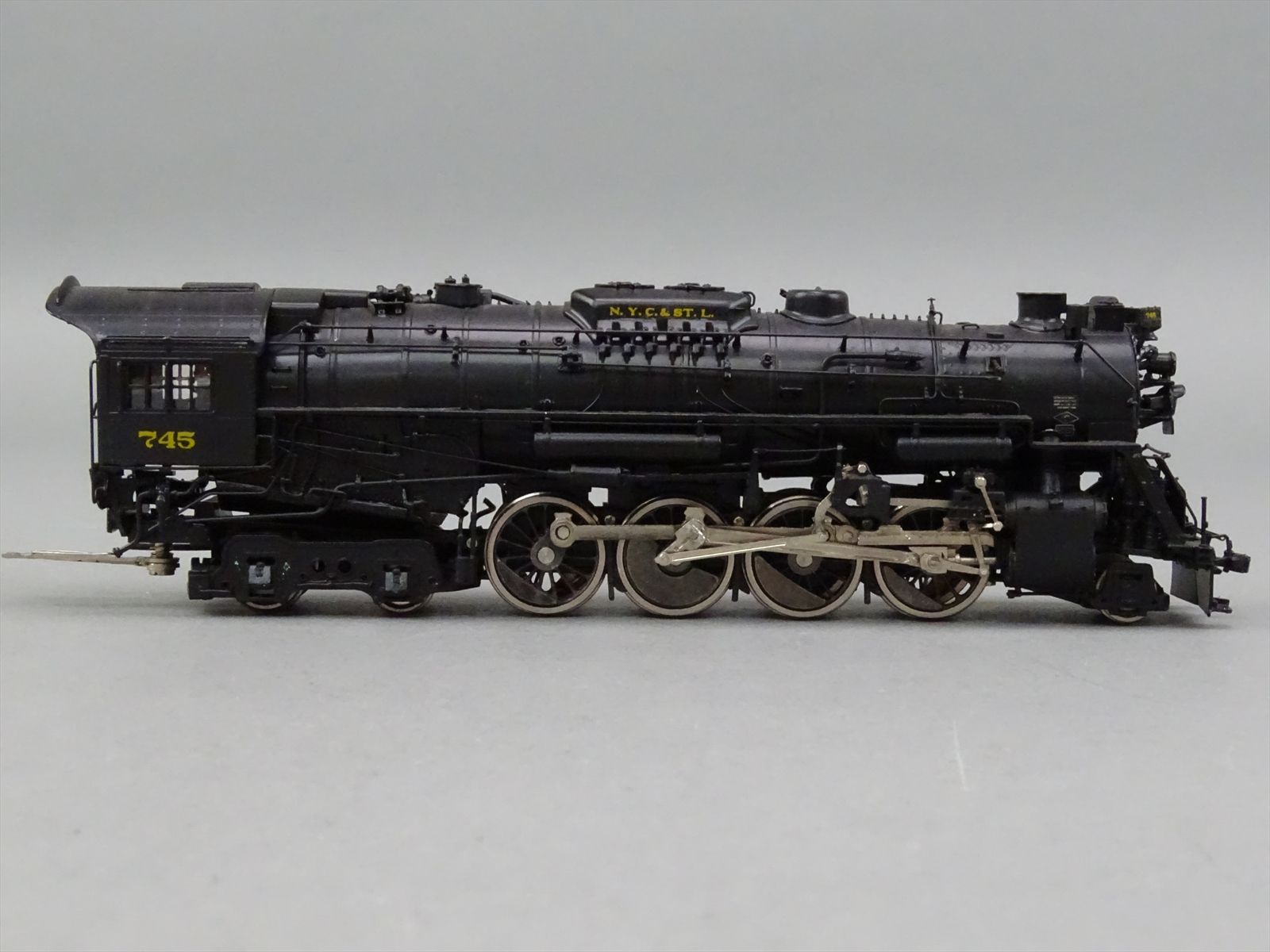 HO Brass Model - PSC 16630-1 NKP Nickel Plate S-2 Class 2-8-4 #745 - F ...