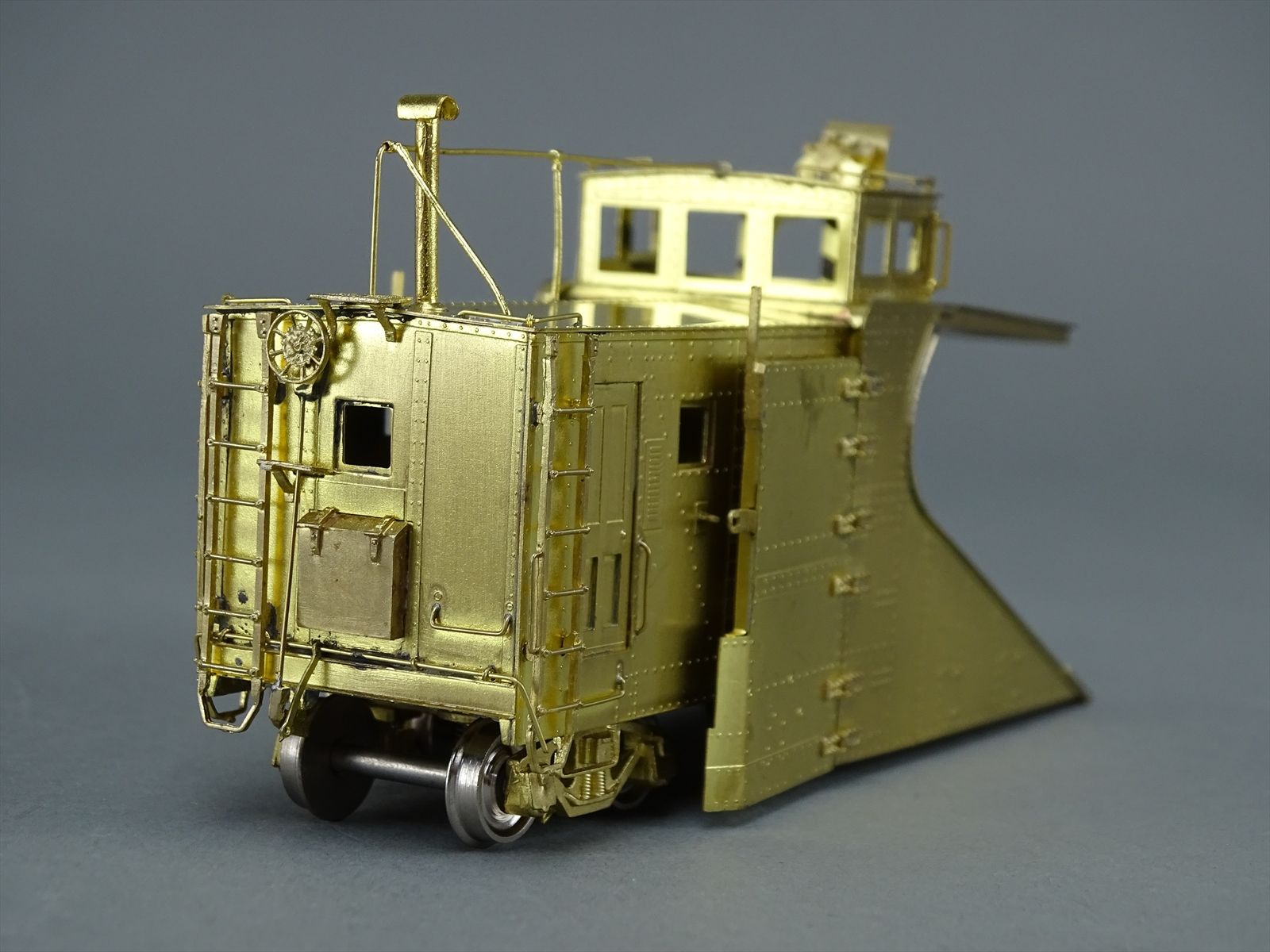 HO Brass Model - VH CP CPR Canadian Pacific Steel Single Track Snowplow ...