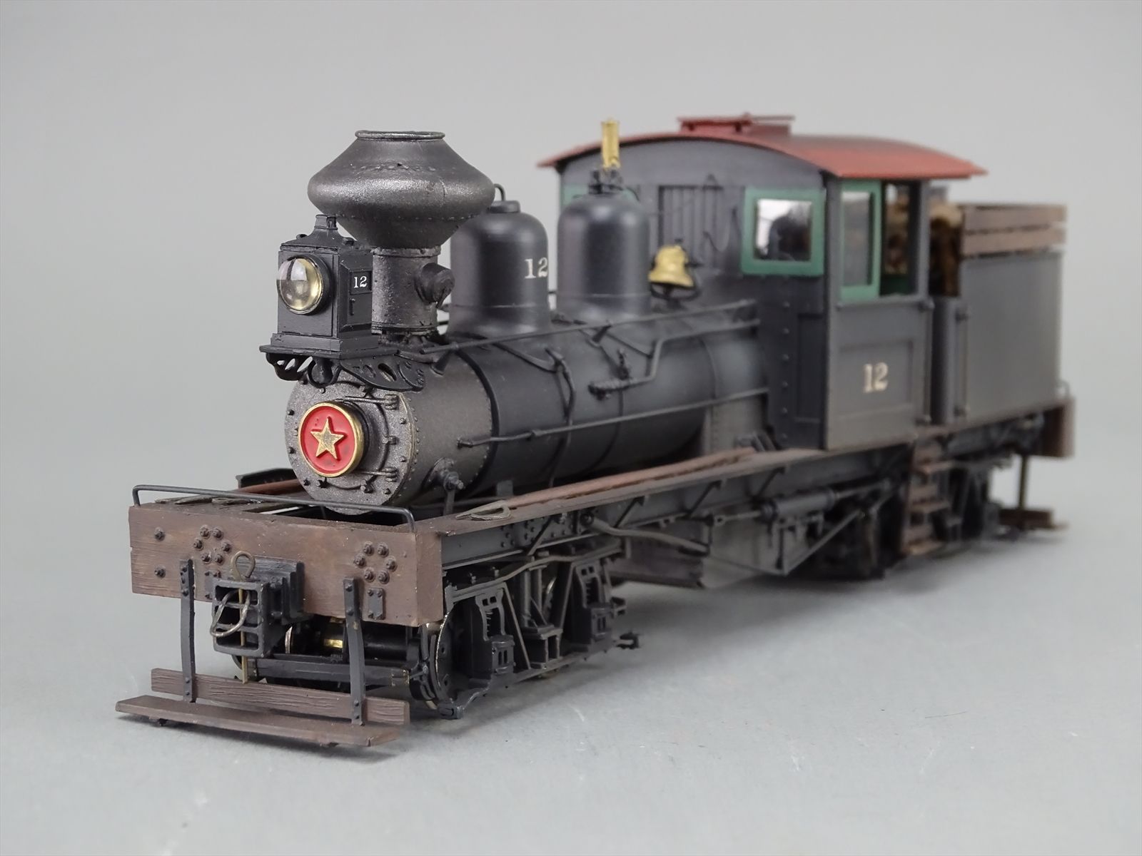 On3 Brass Model - PSC 10006 18-Ton Wood Burner Shay #12 - Pro Paint ...