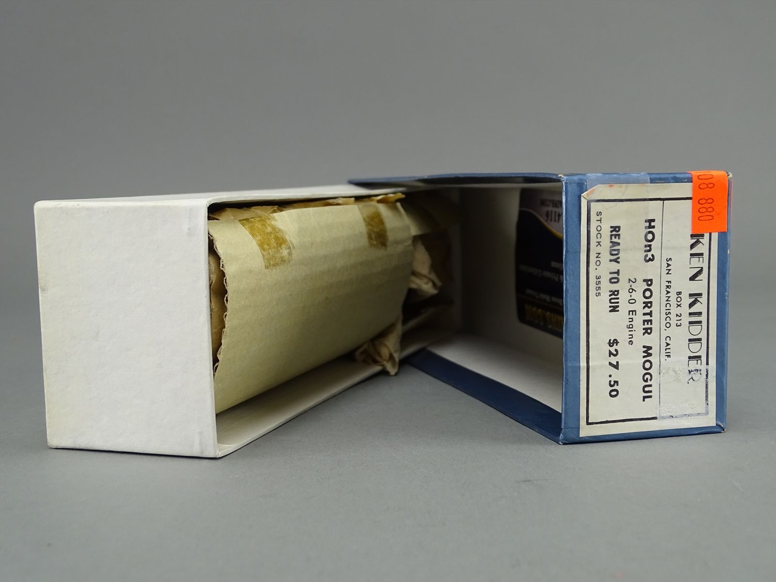 HOn3 Brass Model - Ken Kidder KK 3555 Porter Mogul 2-6-0 Steam Loco ...