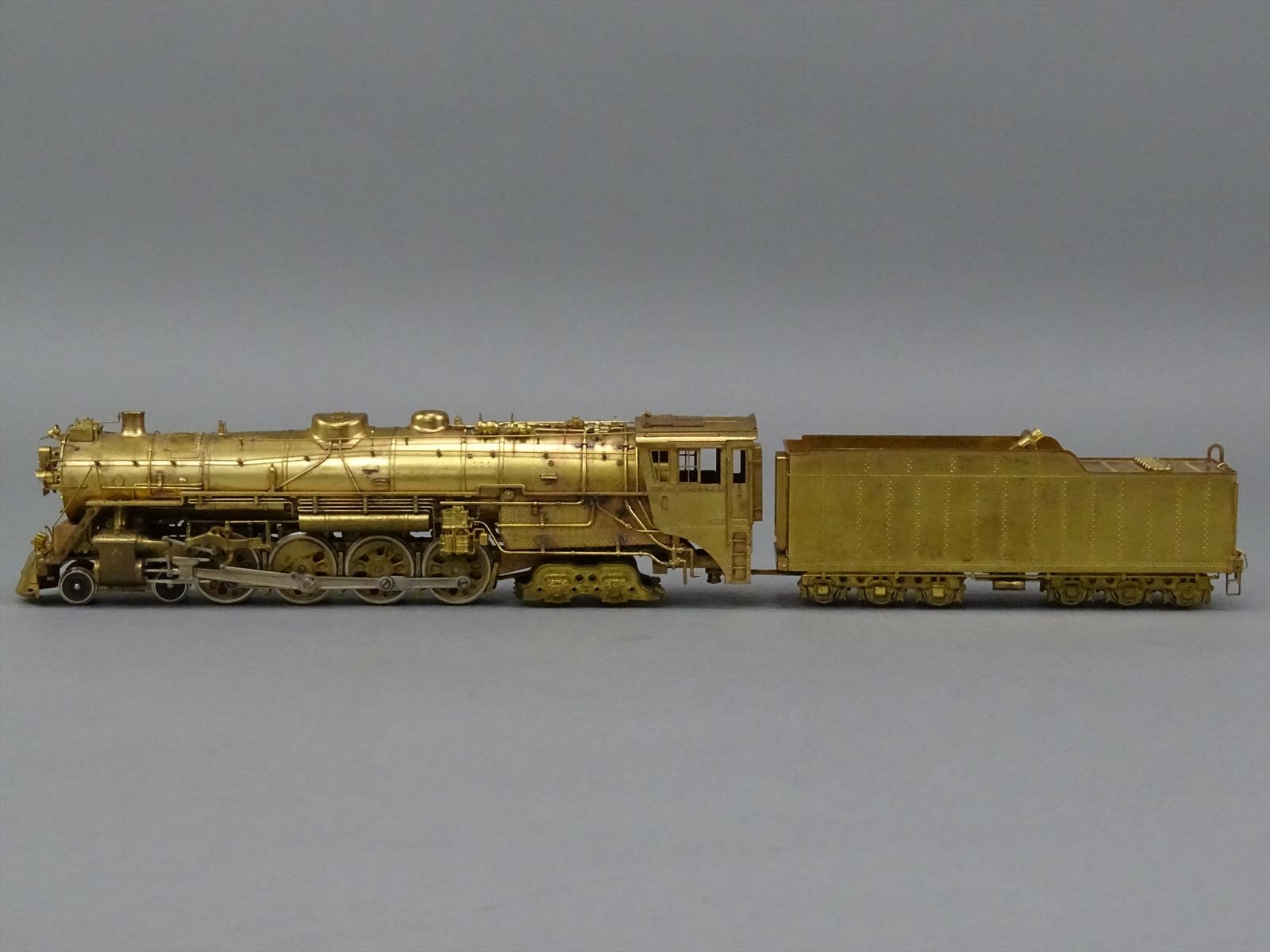 HO Brass Model Train - PFM Toby CB&Q O-5 4-8-4 - Unpainted - 1969 Blue ...
