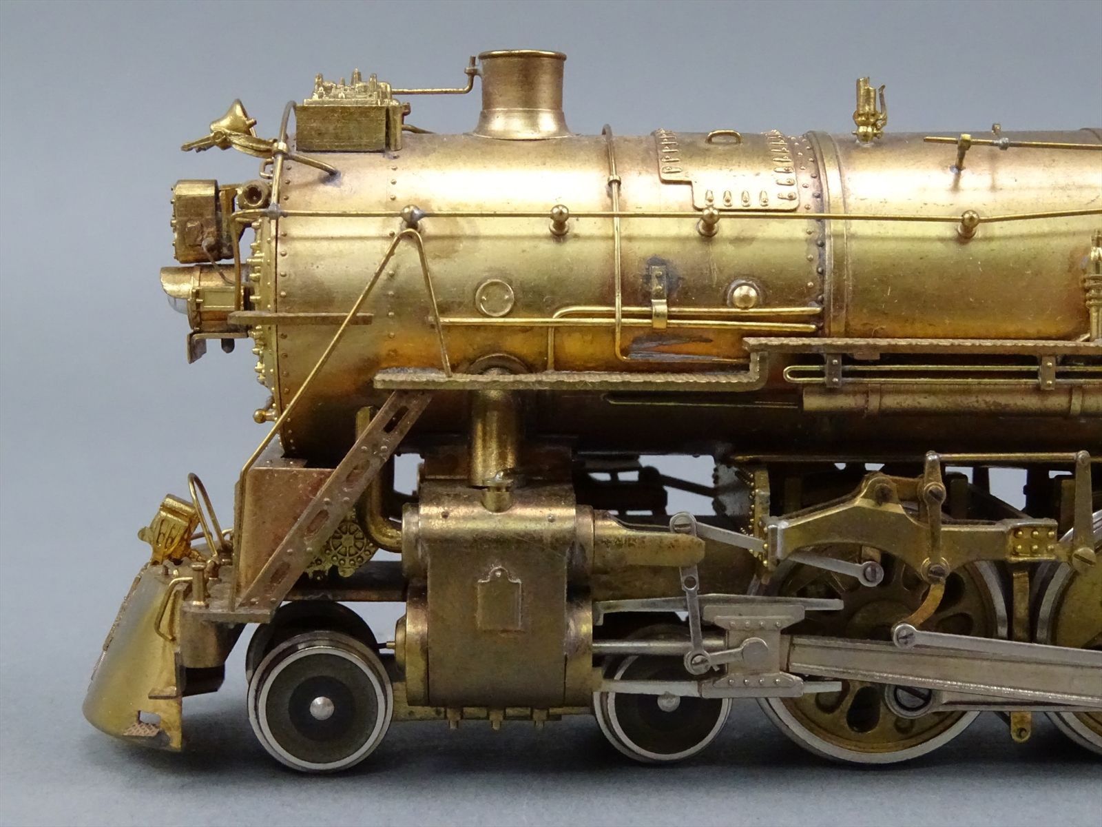 HO Brass Model Train - PFM Toby CB&Q O-5 4-8-4 - Unpainted - 1969 Blue ...