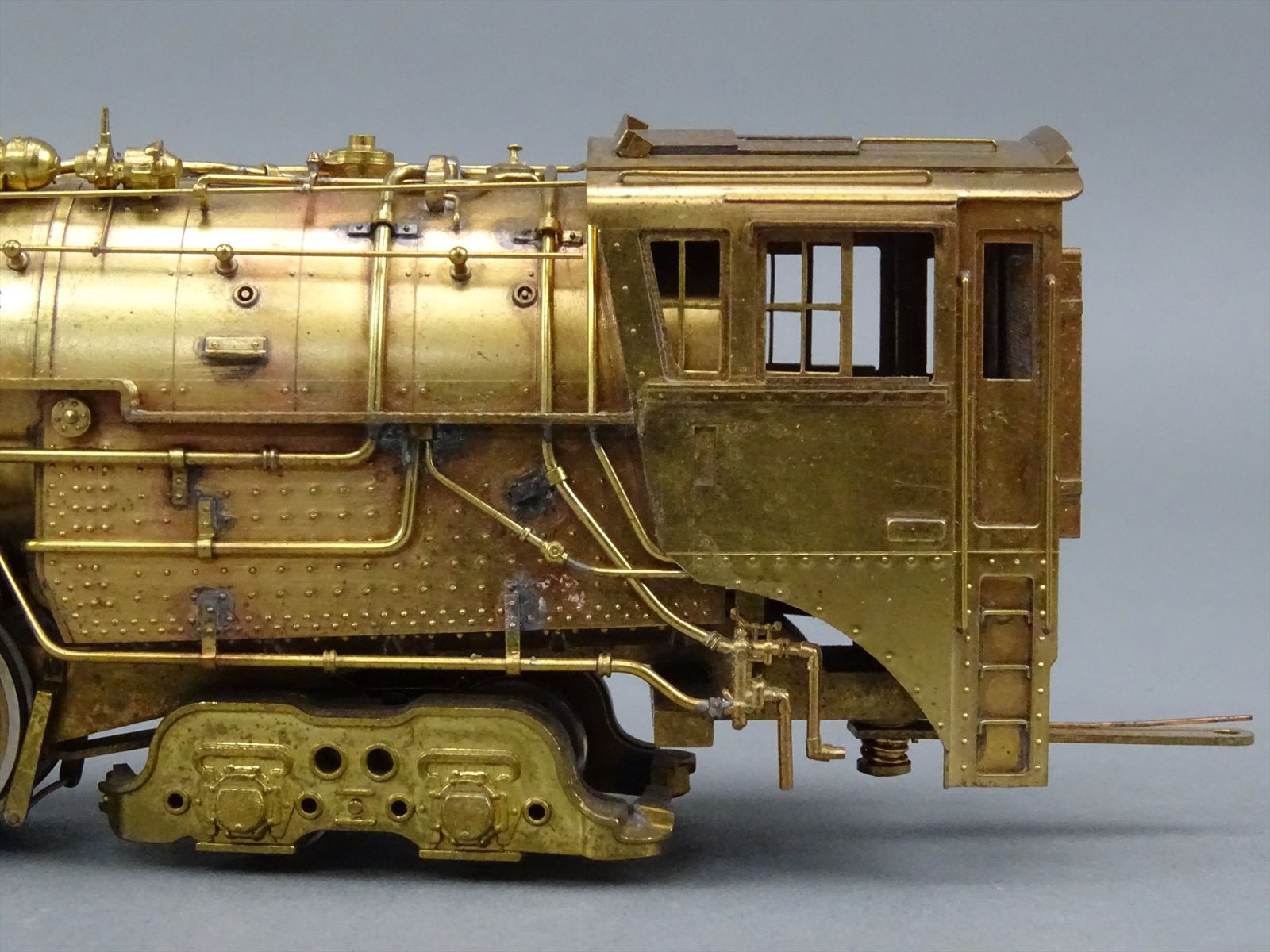 HO Brass Model Train - PFM Toby CB&Q O-5 4-8-4 - Unpainted - 1969 Blue ...
