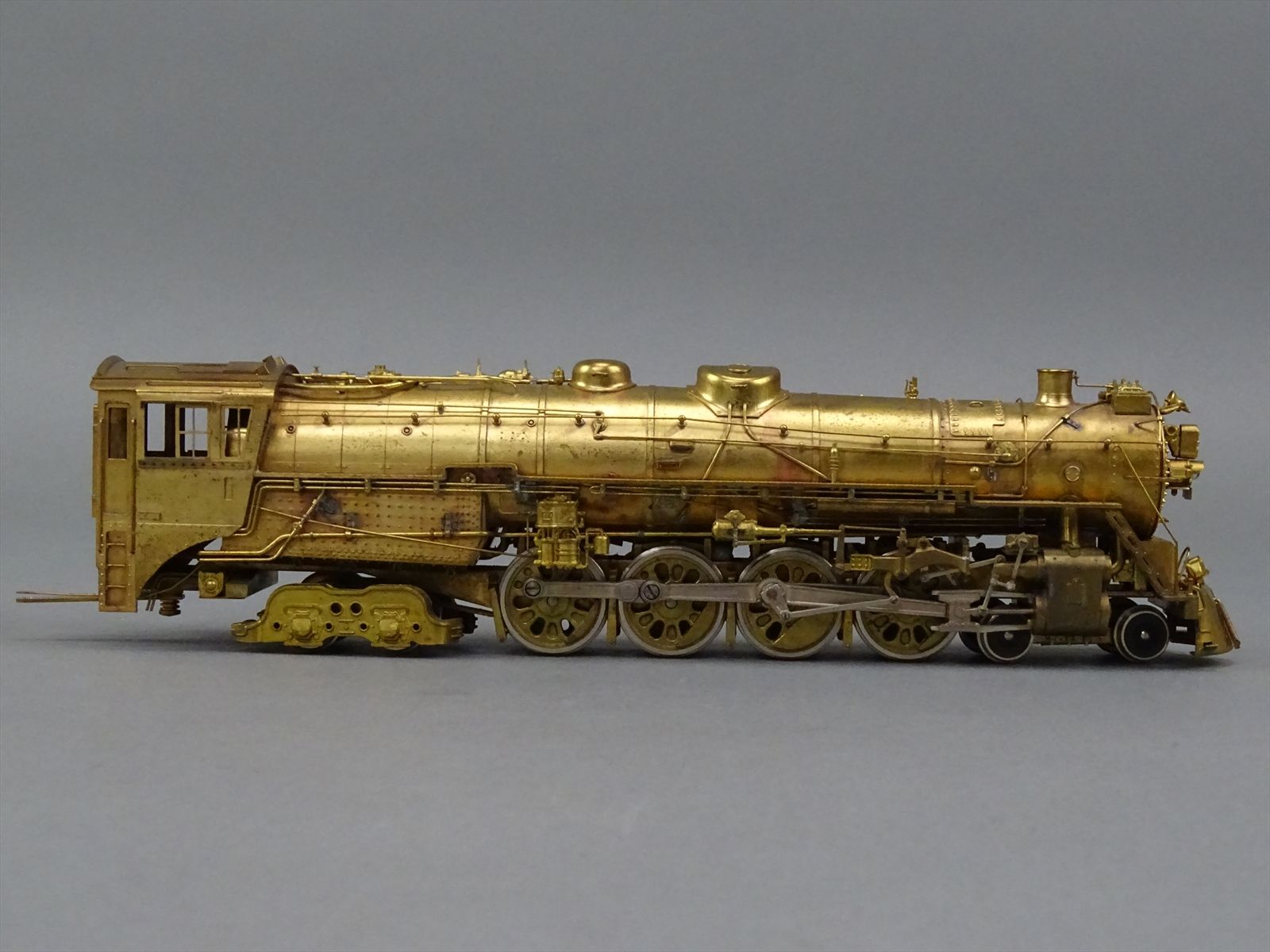 HO Brass Model Train - PFM Toby CB&Q O-5 4-8-4 - Unpainted - 1969 Blue ...