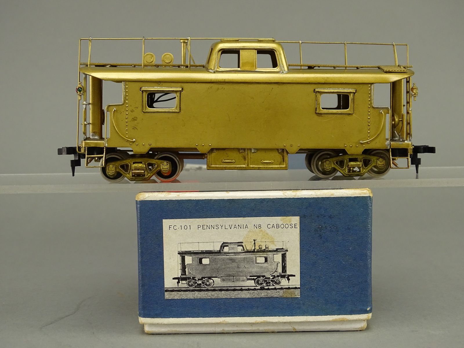 HO Brass Model - Gem FC-101 PRR Pennsylvania N8 Caboose - Unpainted ...