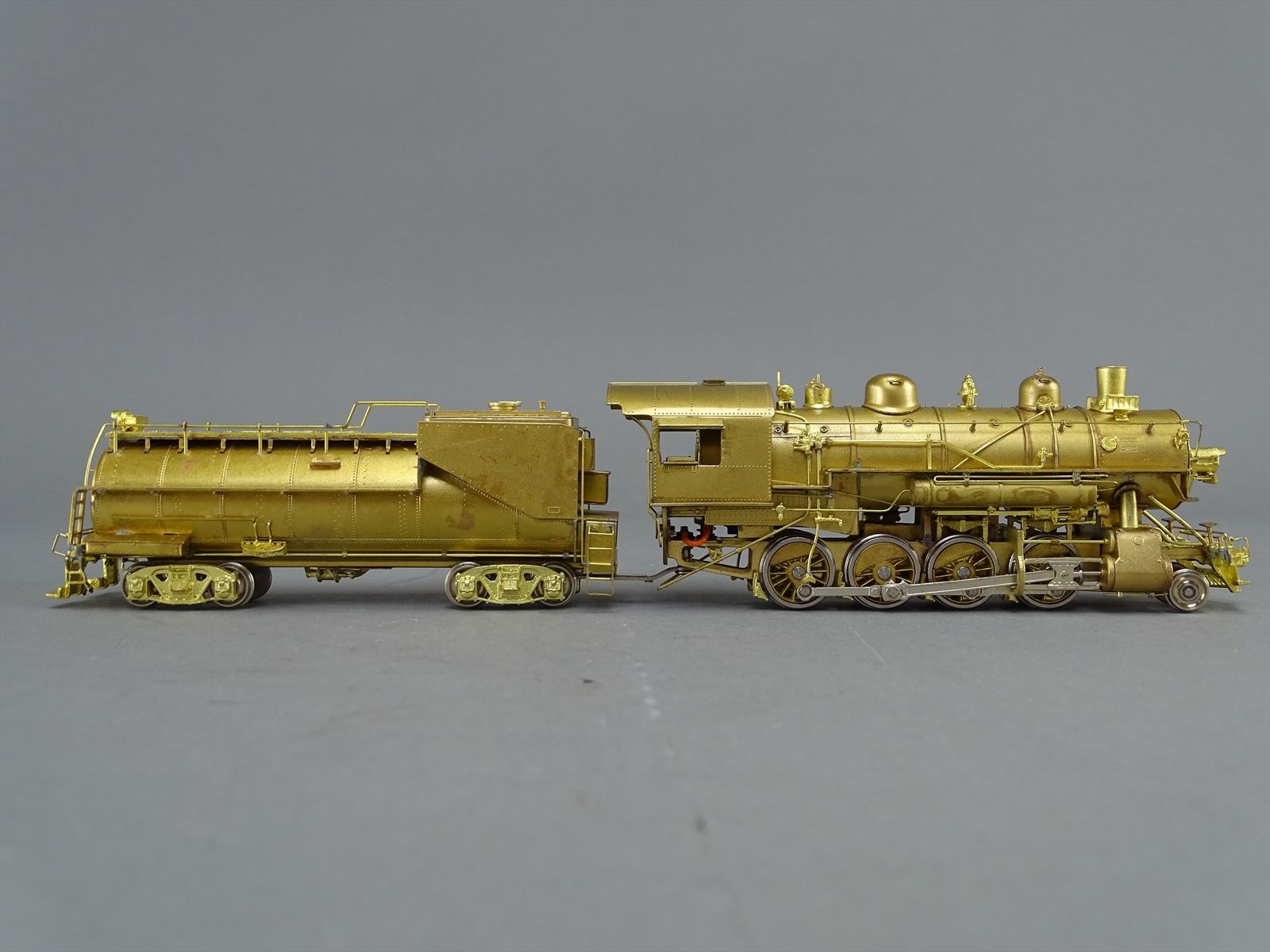 HO Brass Model - Key SP Southern Pacific 2-8-0 C-10 #2842 - Unpainted - 1981 Run - Samhongsa