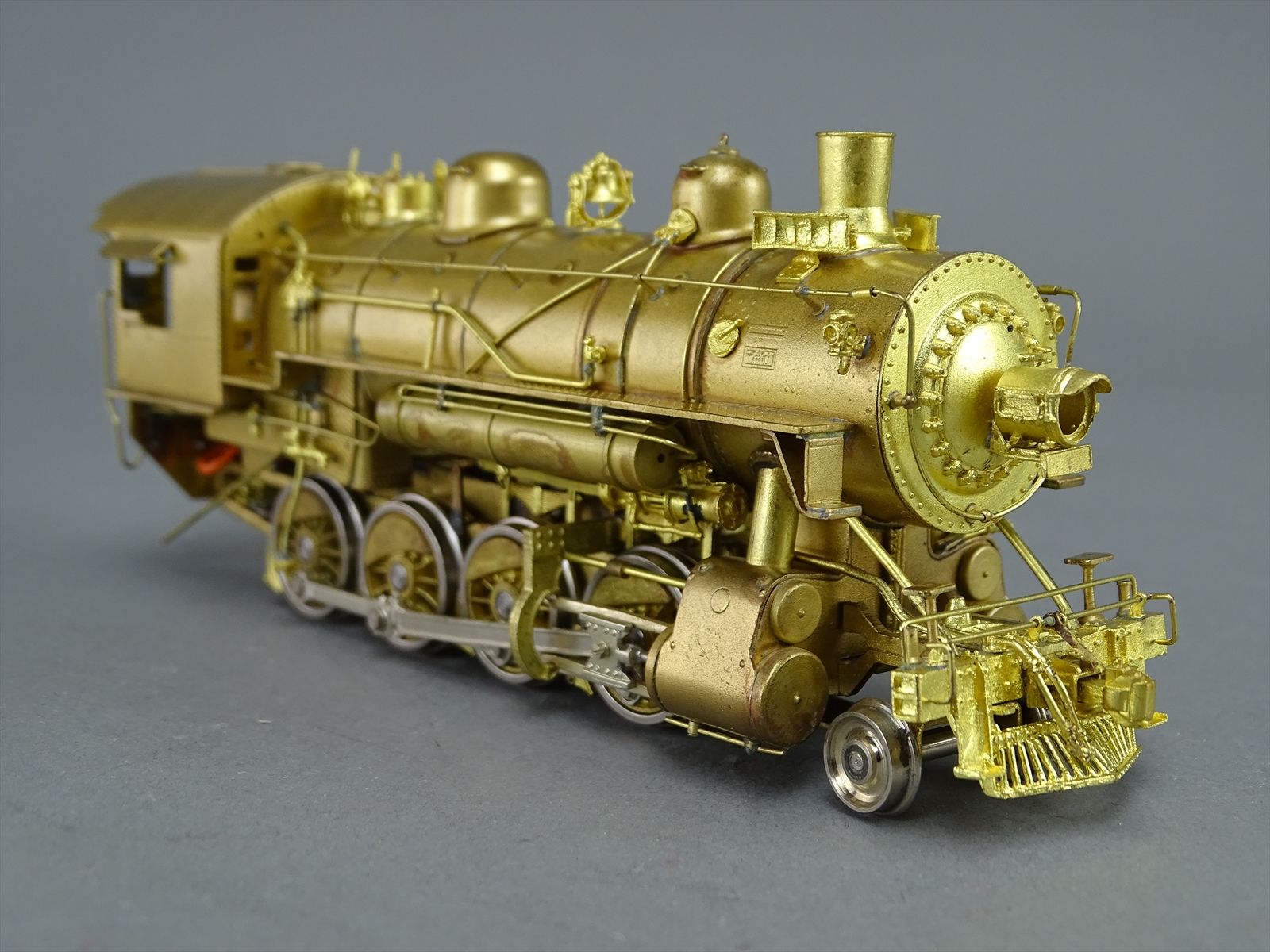 HO Brass Model - Key SP Southern Pacific 2-8-0 C-10 #2842 - Unpainted - 1981 Run - Samhongsa