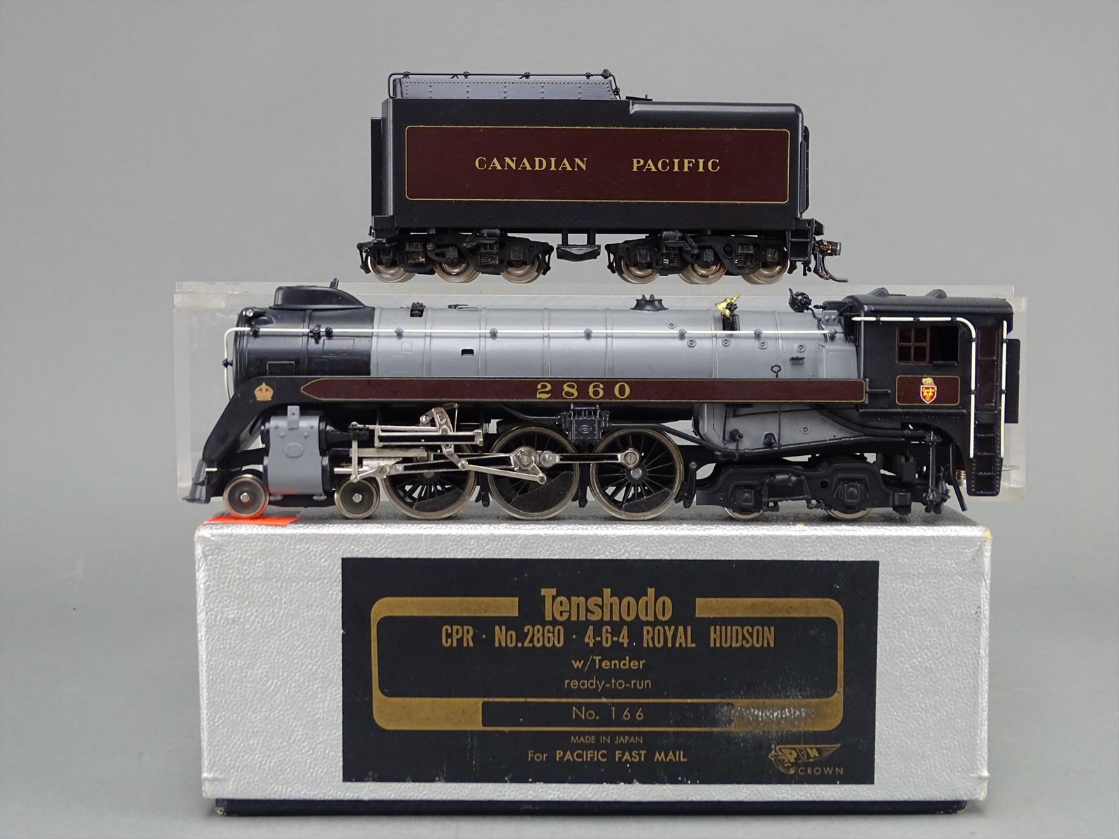 HO Brass Model - PFM 166 CP CPR Canadian Pacific Royal Hudson 4-6-4 ...