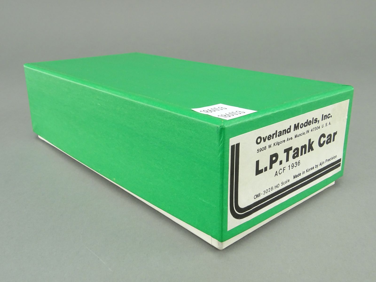HO Brass Model - OMI 3028 L.P. Tank Car ACF 1936 - Unpainted - 1986 Run ...