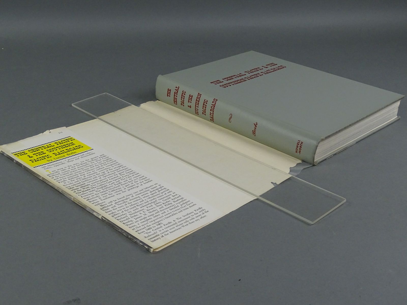 Railroad Book - The Central Pacific & the Southern Pacific Railroads ...