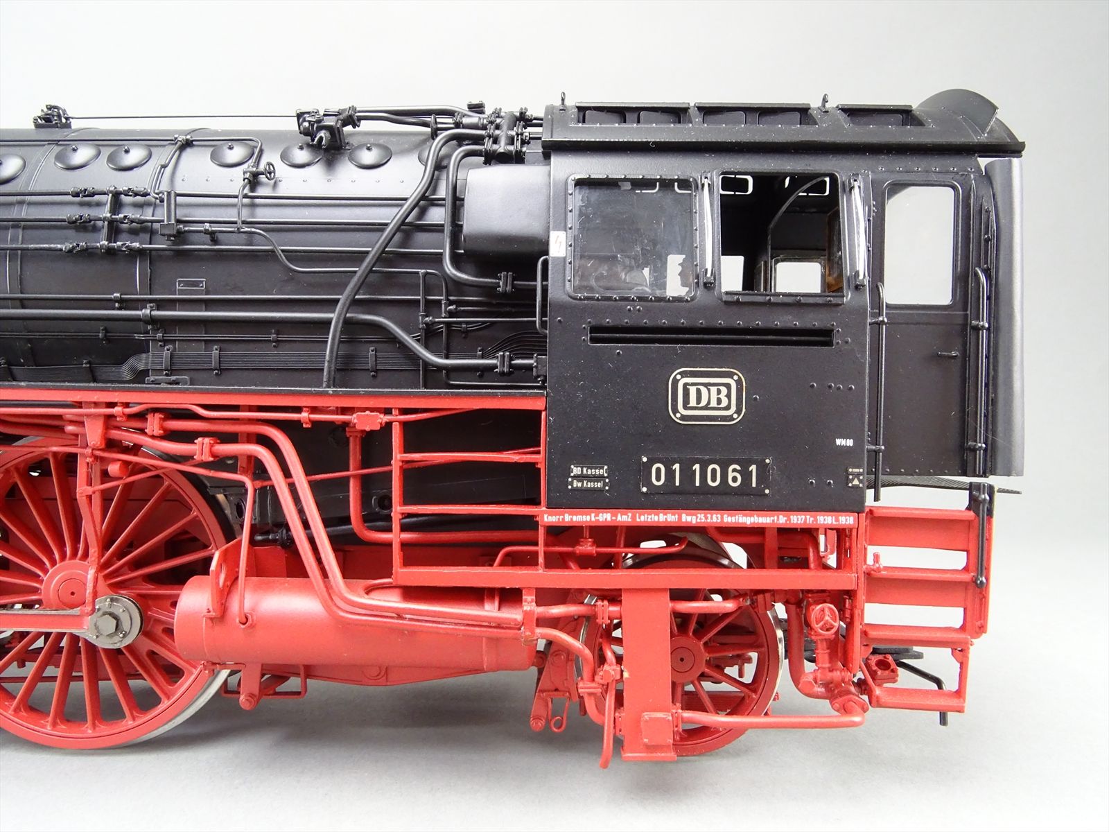 #1 Gauge KM-1 Brass Model - DB BR10 4-6-2 #01 1061- F/P + Superb Detail ...