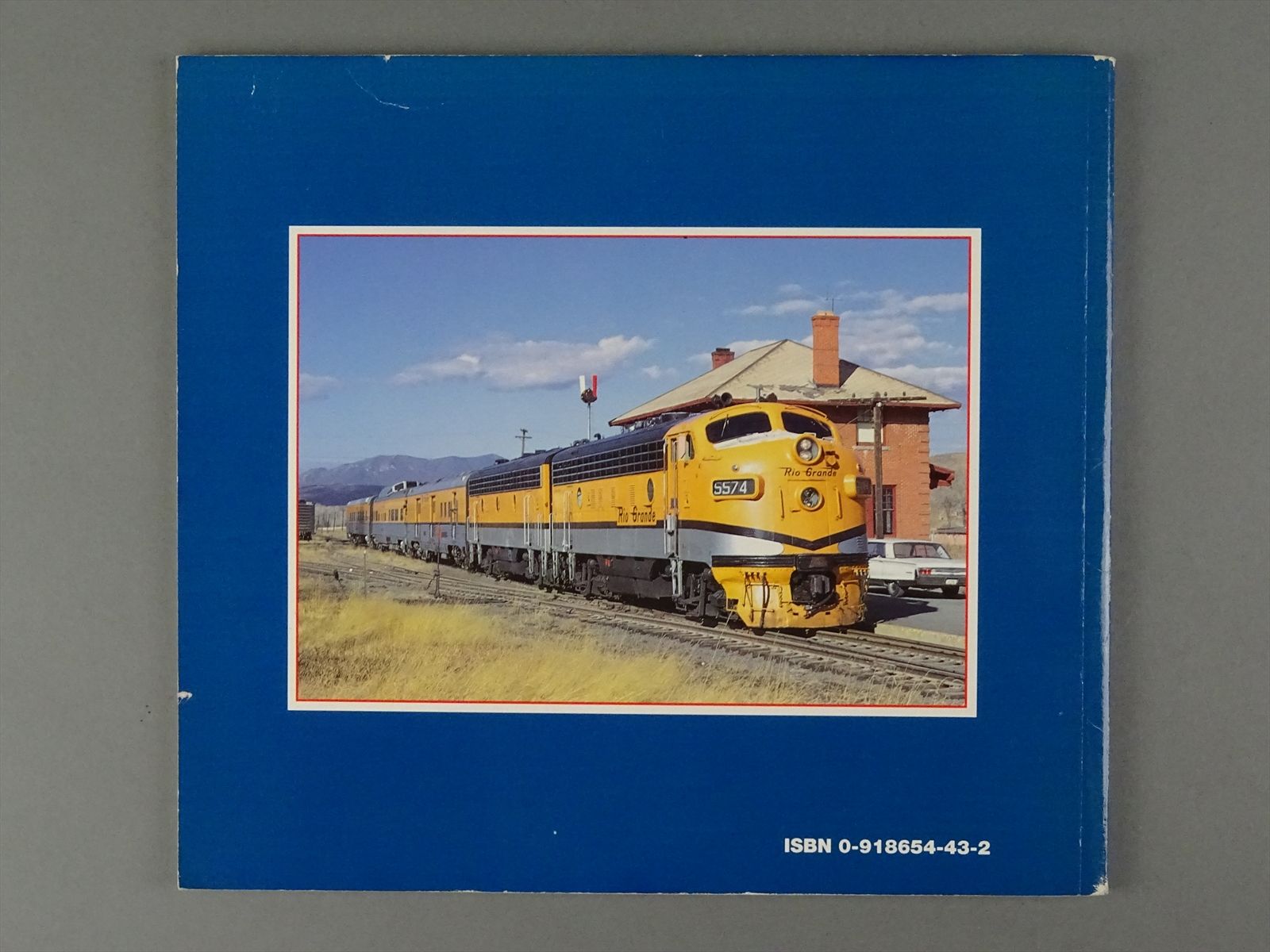Railroad Book - Rocky Mountain Railroad Memories - Ed Fulcomer - 64 pages