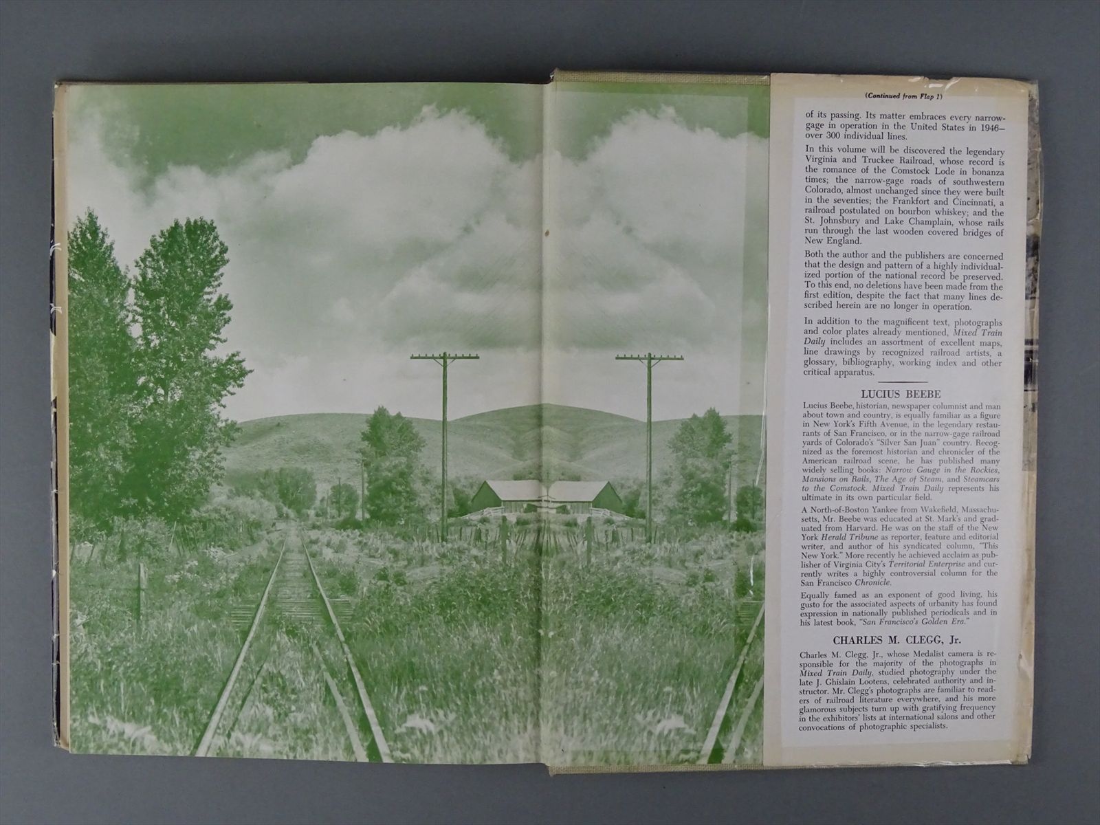 Railroad Book - Mixed Train Daily - A Book of Short-Line Railroads ...