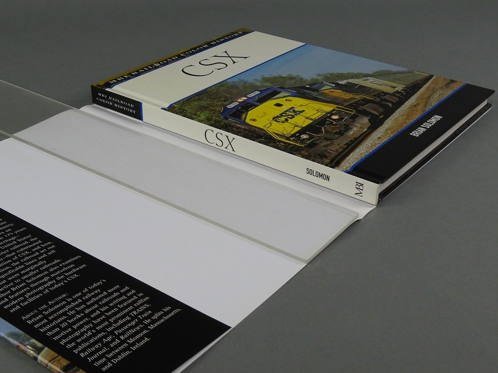 Railroad Book - CSX - MBI Railroad Color History - Brian Solomon