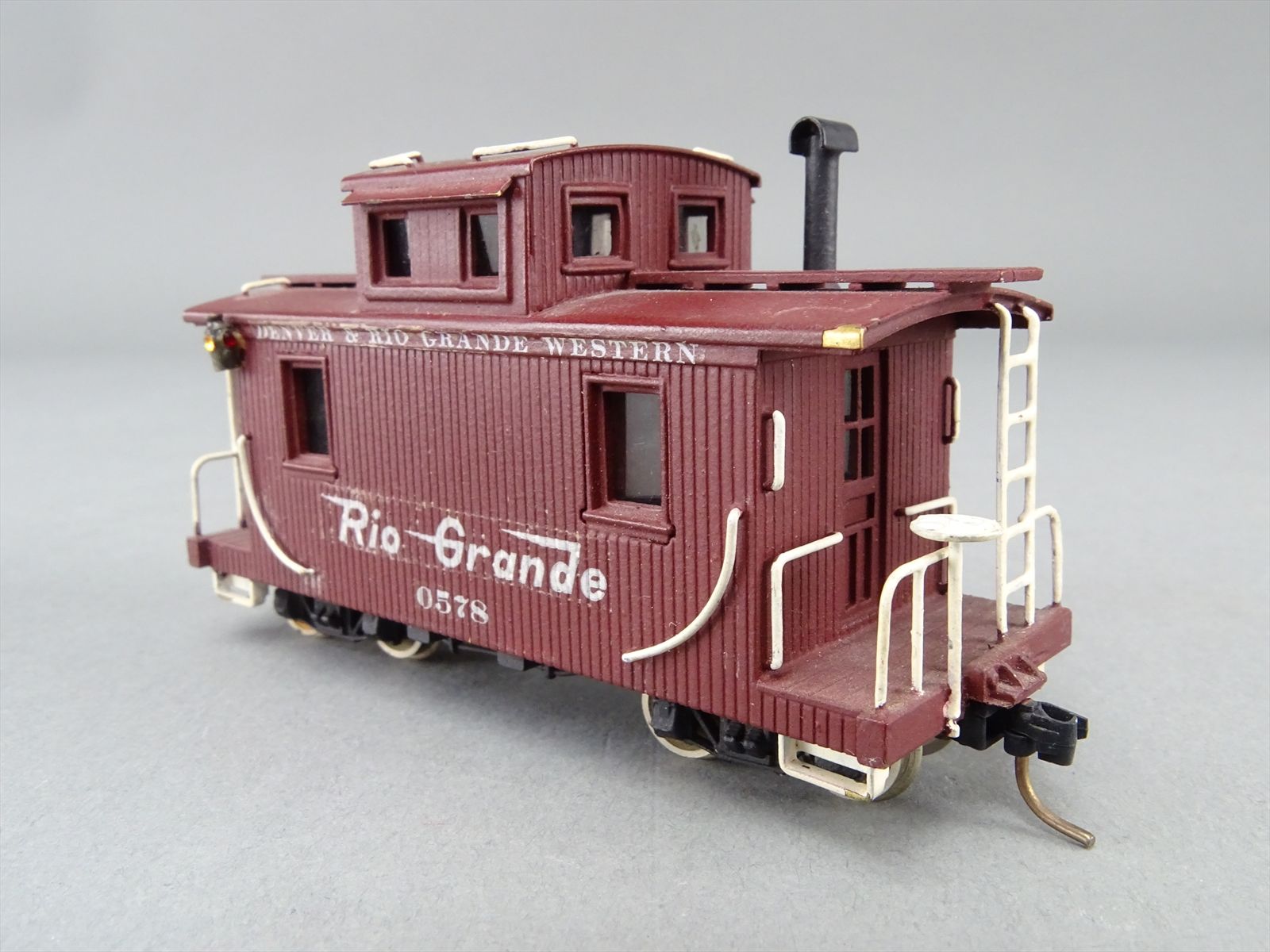 HOn3 Brass Model - Set of 2 - PFM United D&RGW Rio Grande Short Caboose ...