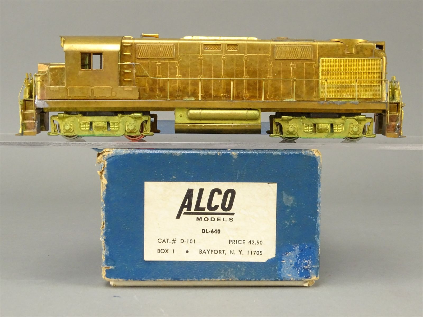 HO Brass Modle - ALCO D-101 RS-27 DL-640 Road Switcher Diesel Electric ...