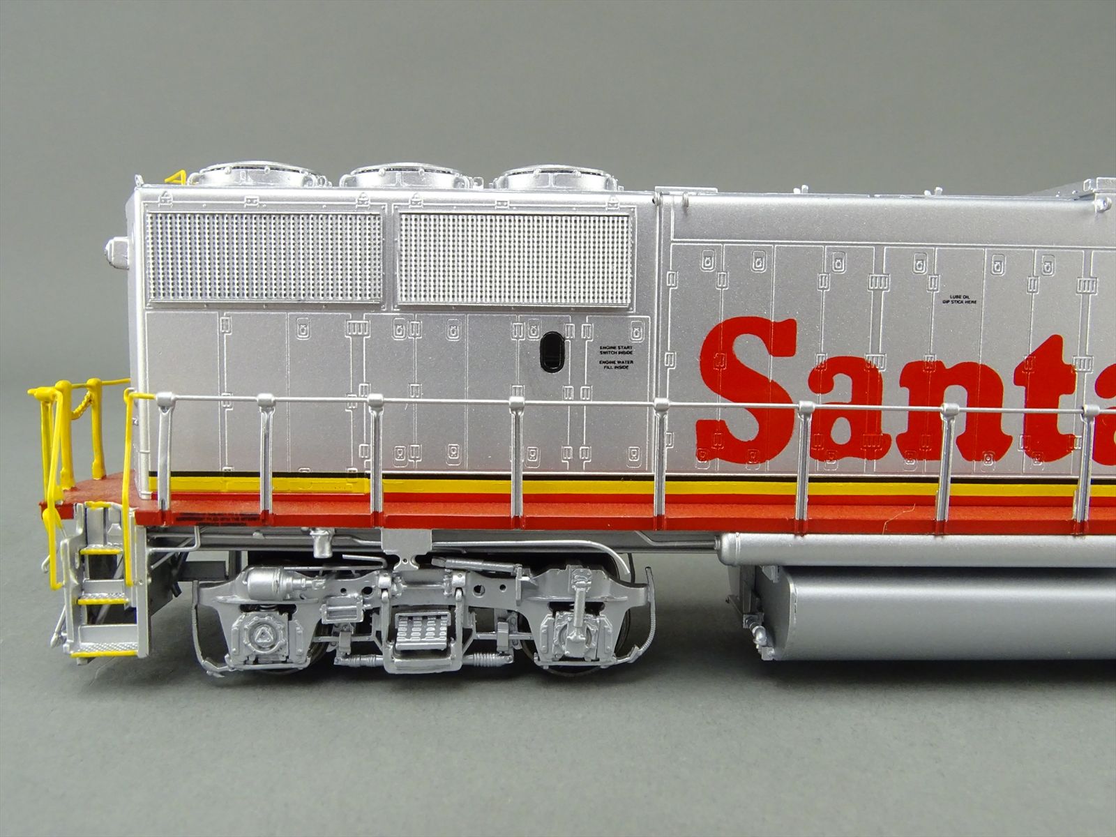 HO Brass Model - OMI 5401.2 AT&SF Santa Fe GP60B Red / Silver #347B - F ...