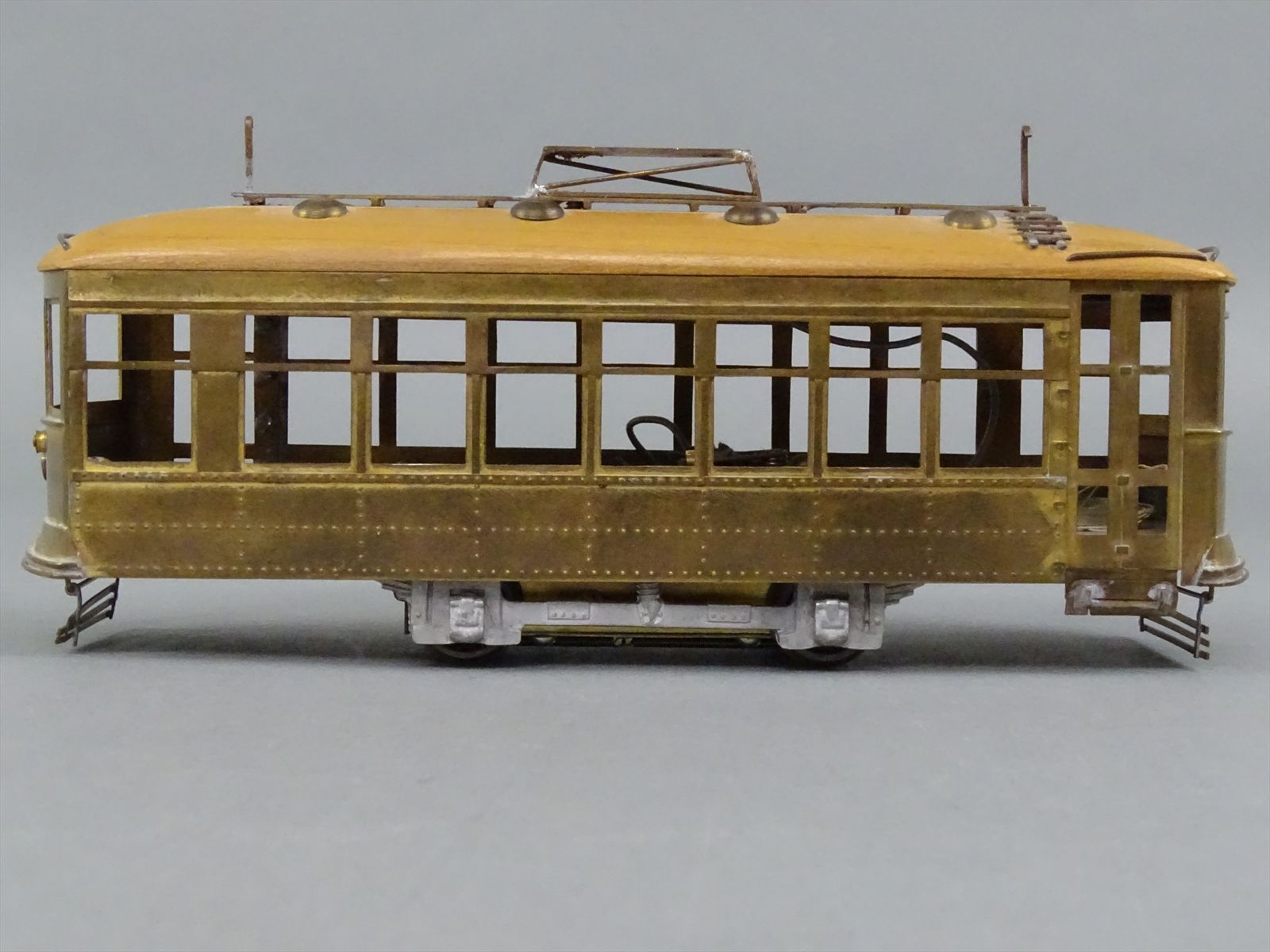 O Brass Model - Ken Kidder - Single Truck Birney Trolly - Unpainted - LARY