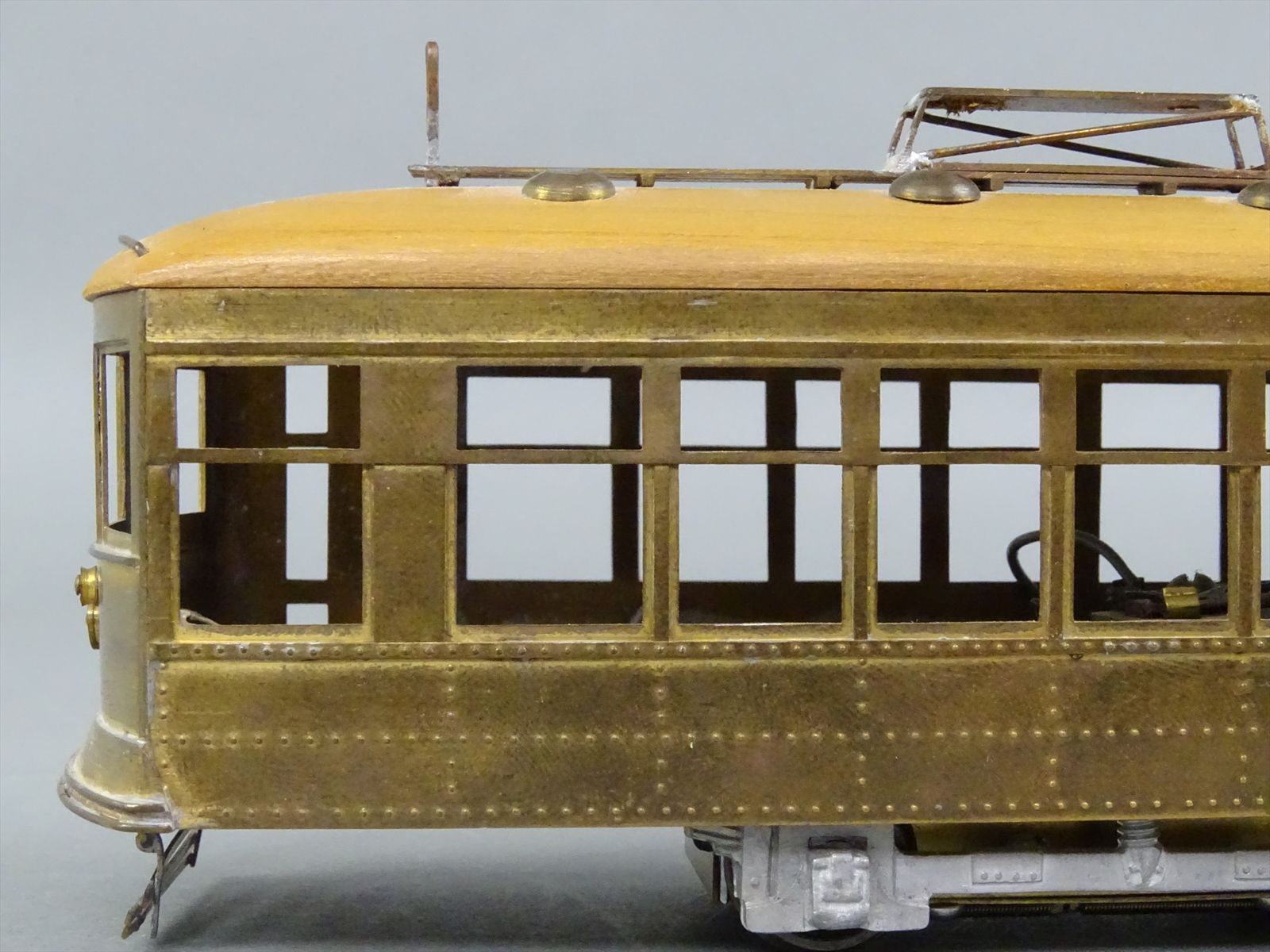 O Brass Model - Ken Kidder - Single Truck Birney Trolly - Unpainted - LARY
