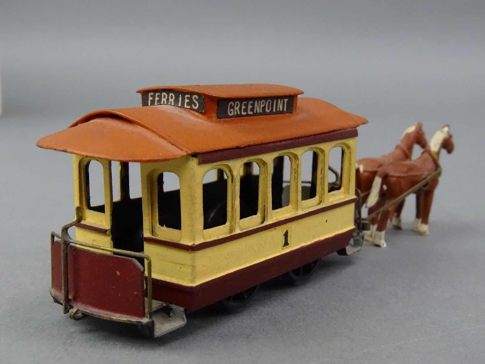 HO Brass Model - Early Japanese ?? - Eclectic Delight of Horse Drawn ...