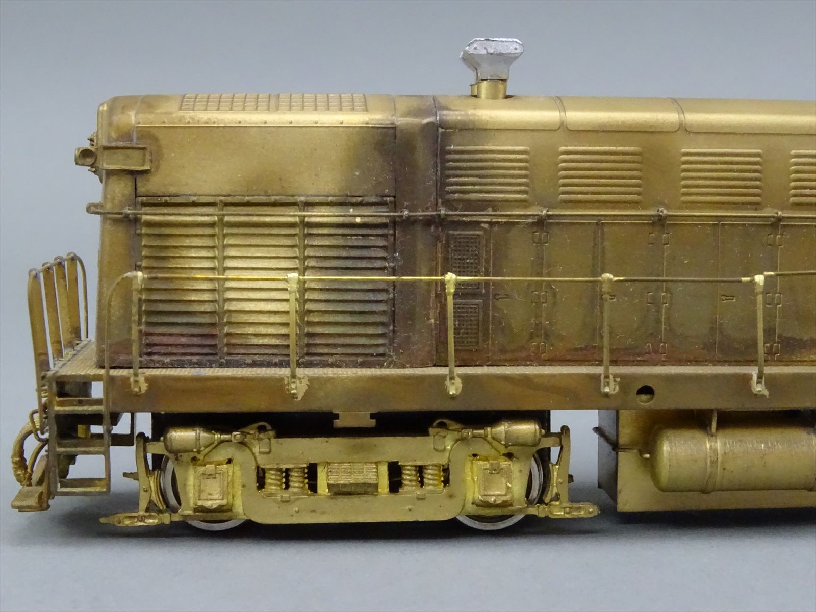 HO Brass Model Train - ALCO D-158 UP Union Pacific FM H-20-44 Switcher Diesel - Unpainted - 1981 ...