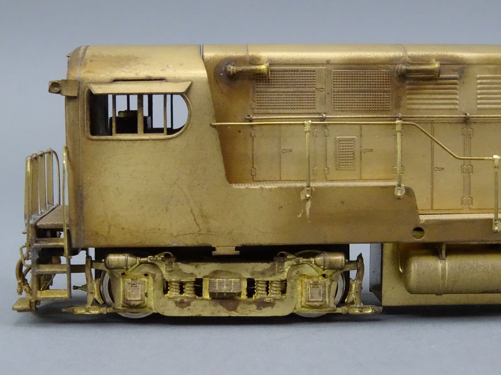 HO Brass Model Train - ALCO D-158 UP Union Pacific FM H-20-44 Switcher Diesel - Unpainted - 1981 ...
