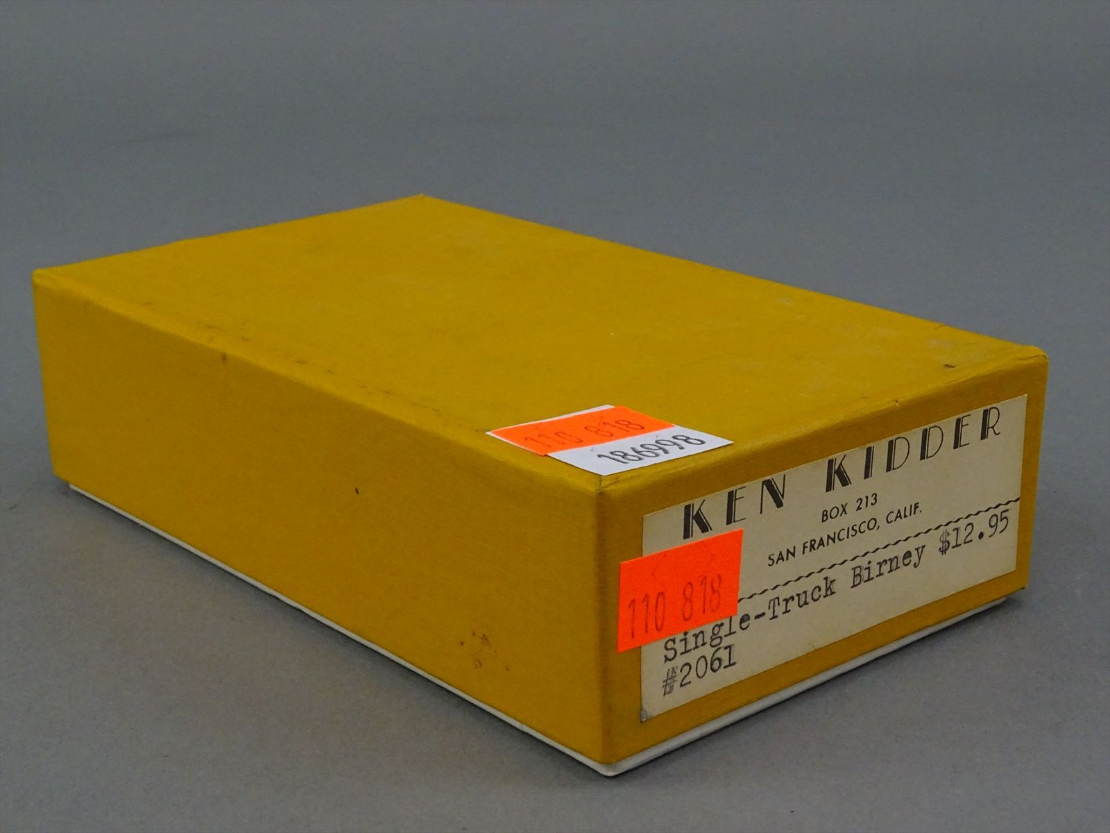 HO Brass Model - KK Ken Kidder 2061 Single Truck Birney - Unpainted ...