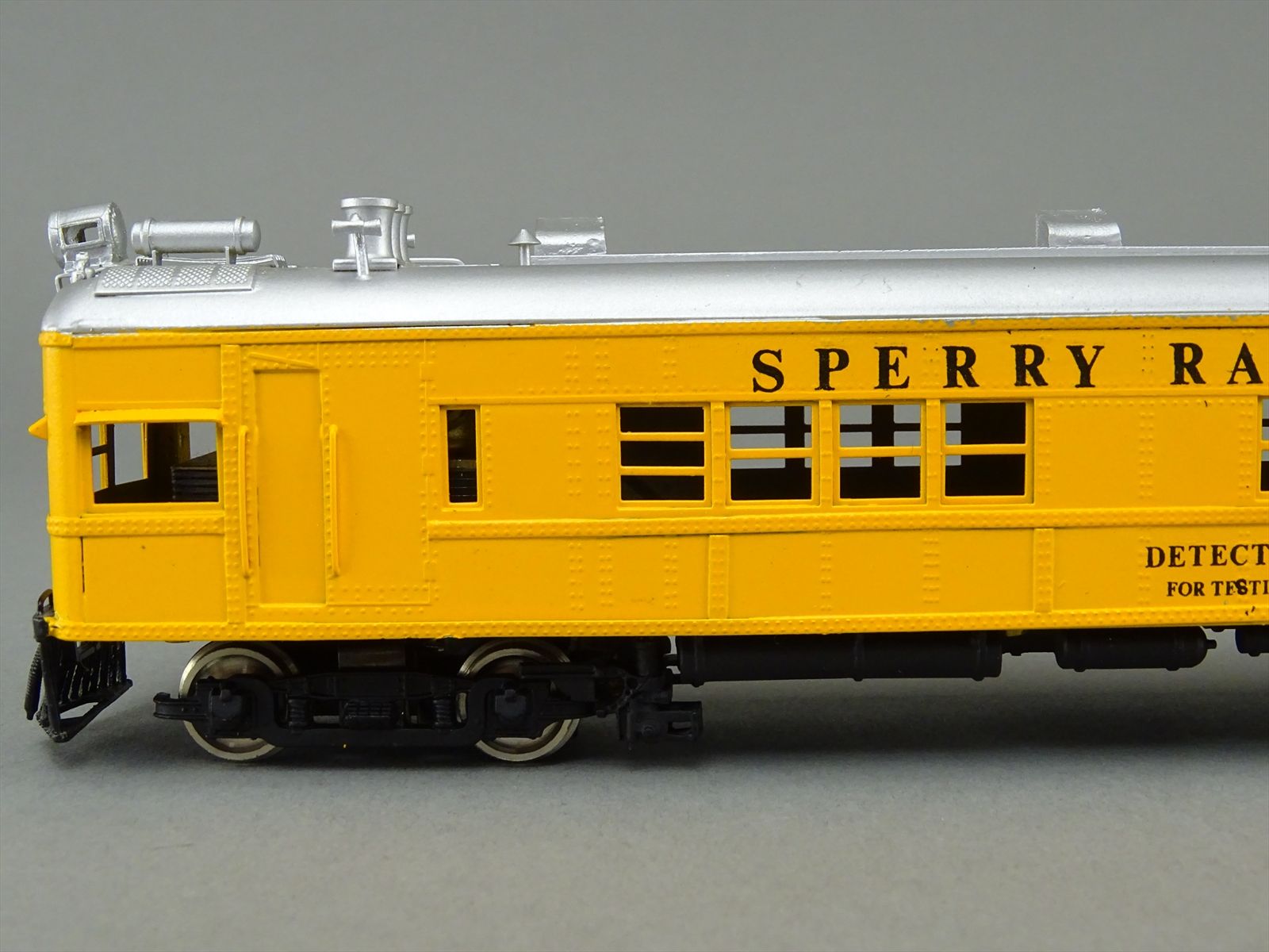 HO Brass Model - Hallmark SRS Sperry Rail Detector Car - F/P - Made in ...