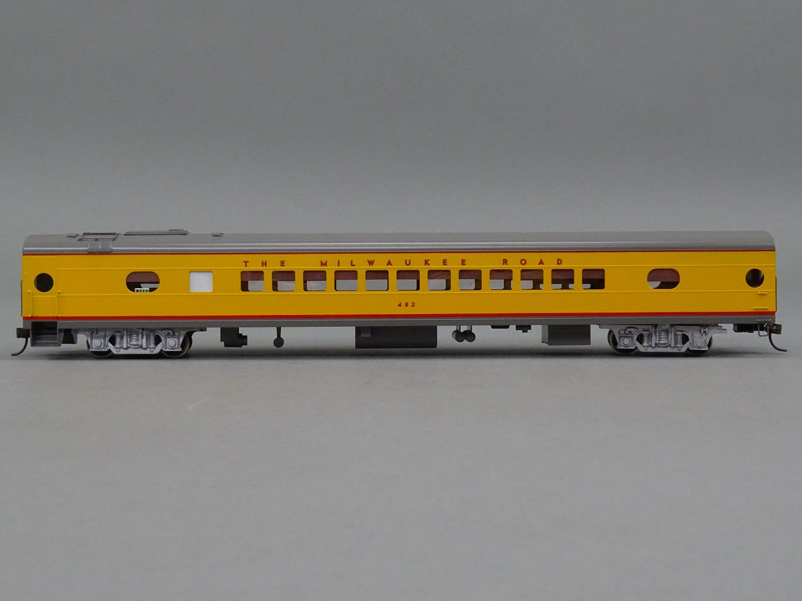 HO Brass Model - Soho 0460 MILW Milwaukee Road Coach #482 - Custom