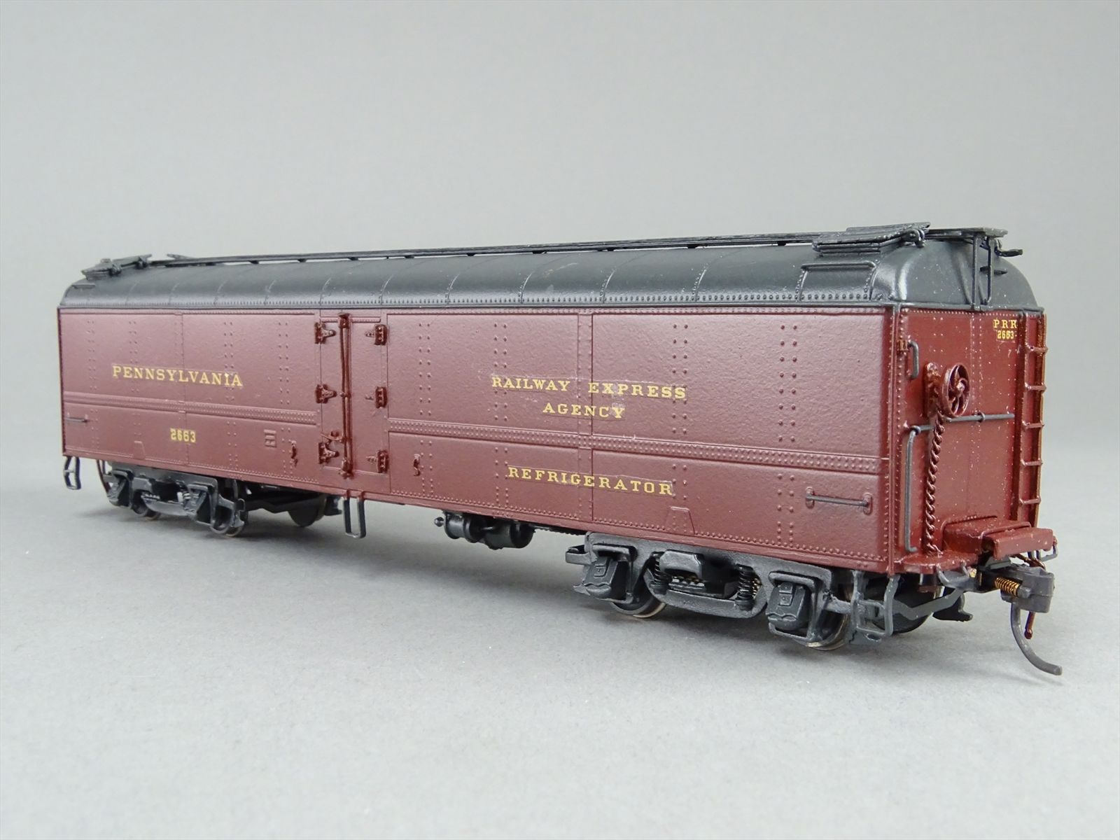 HO Brass Model - PSC 15888 PRR Pennsylvania R50B Express Reefer Car ...