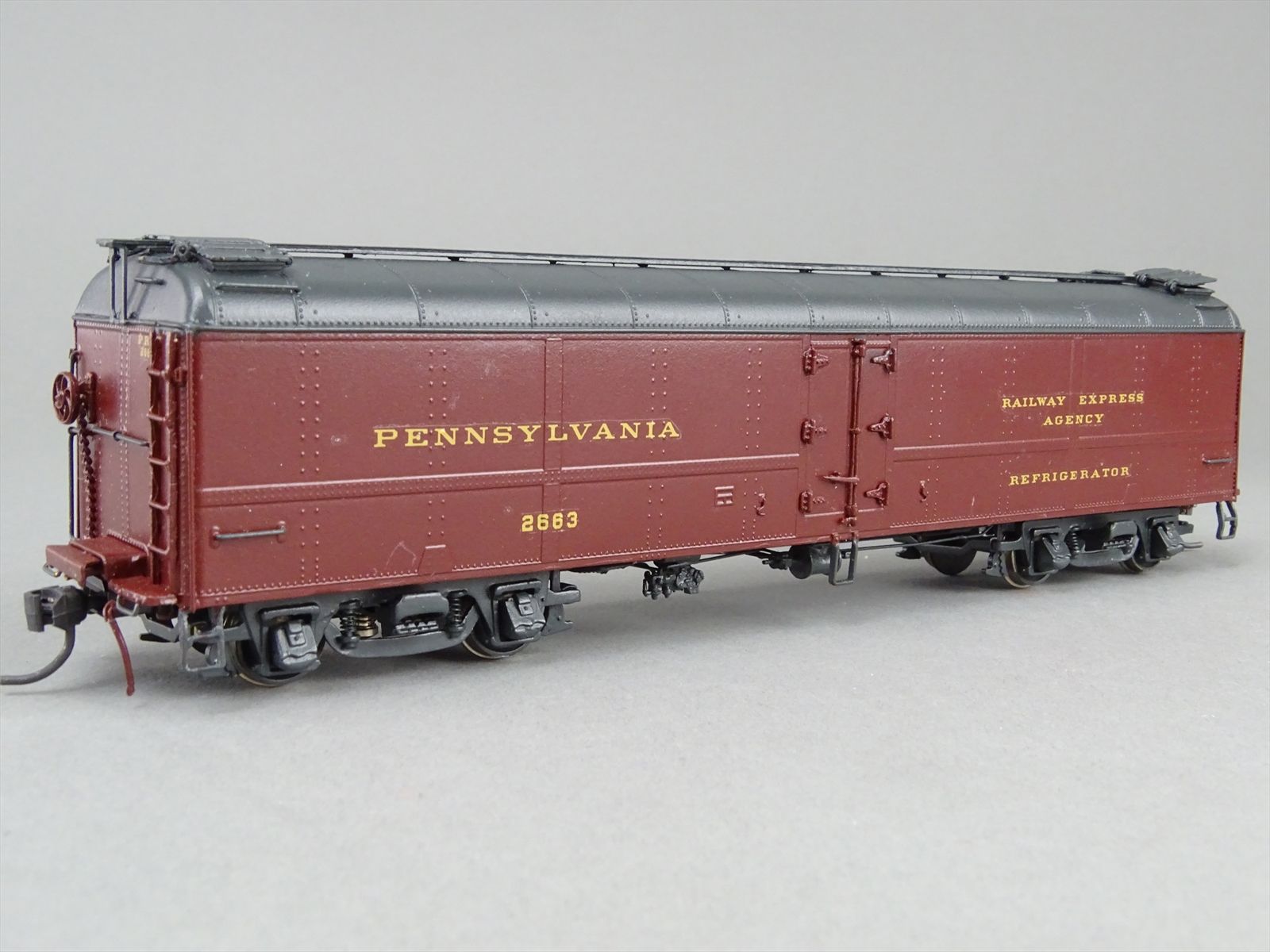 HO Brass Model - PSC 15888 PRR Pennsylvania R50B Express Reefer Car ...