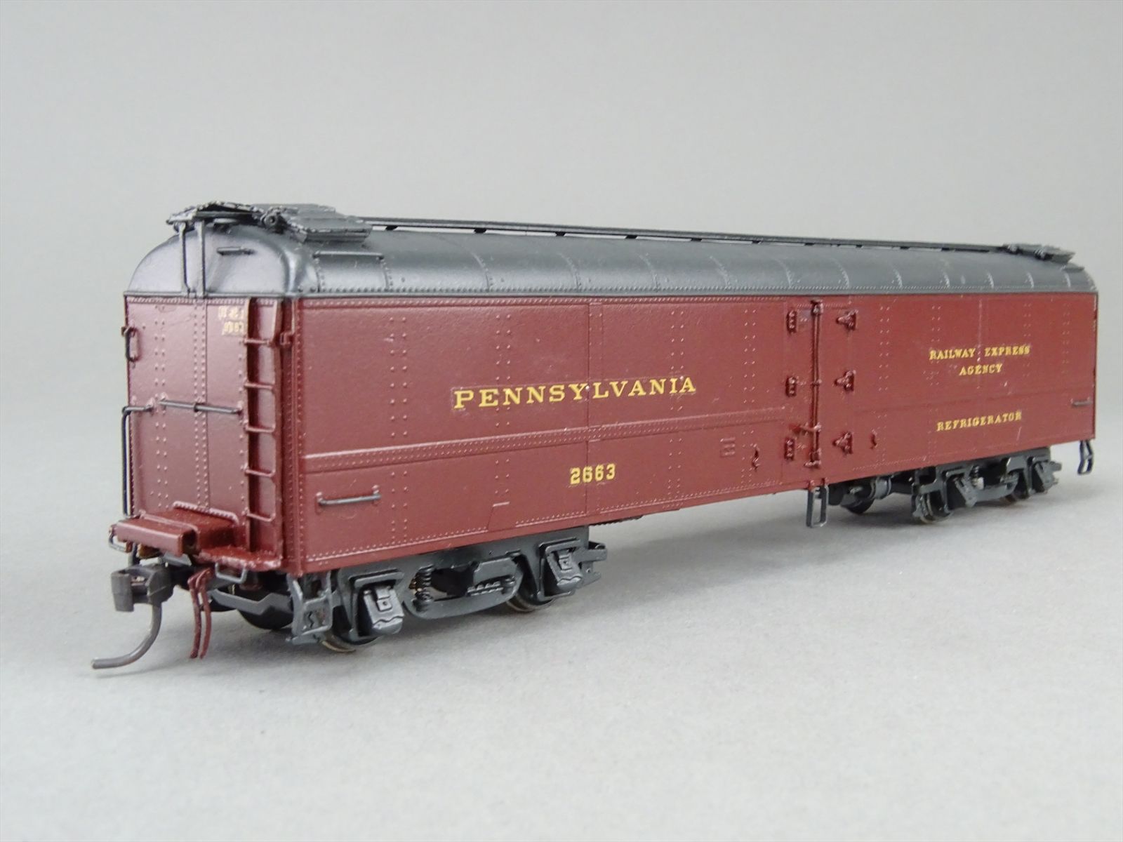 HO Brass Model - PSC 15888 PRR Pennsylvania R50B Express Reefer Car ...