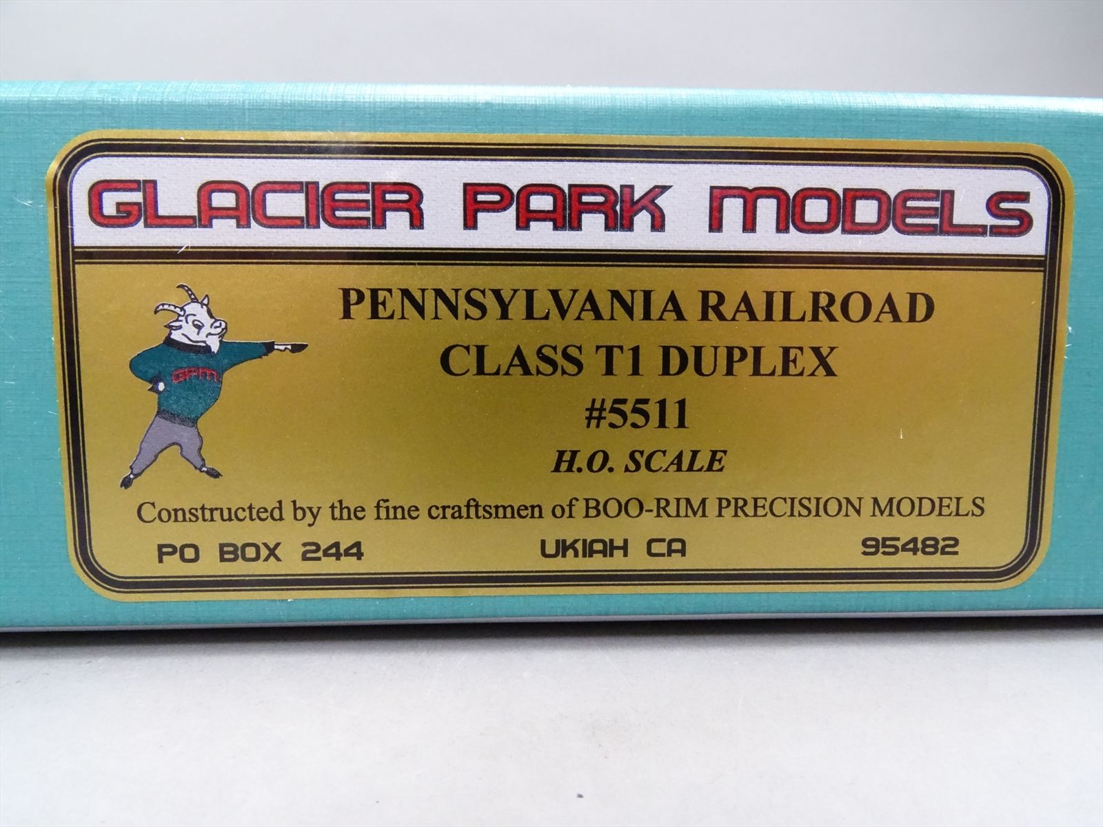 Ho Brass Model Train Glacier Park Models Prr 4 4 4 4 T 1 5511 F P