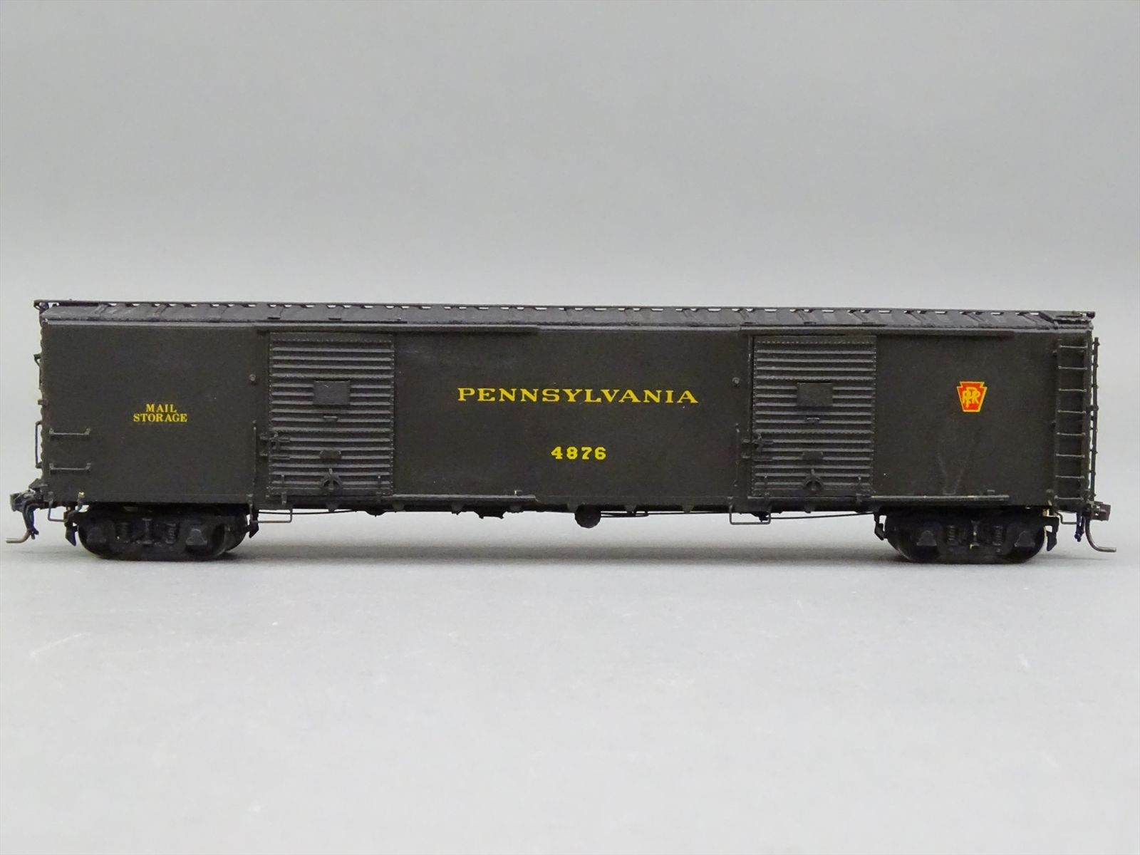HO Brass Model - P Company PRR Pennsylvania Mail Storage Car #4876 ...