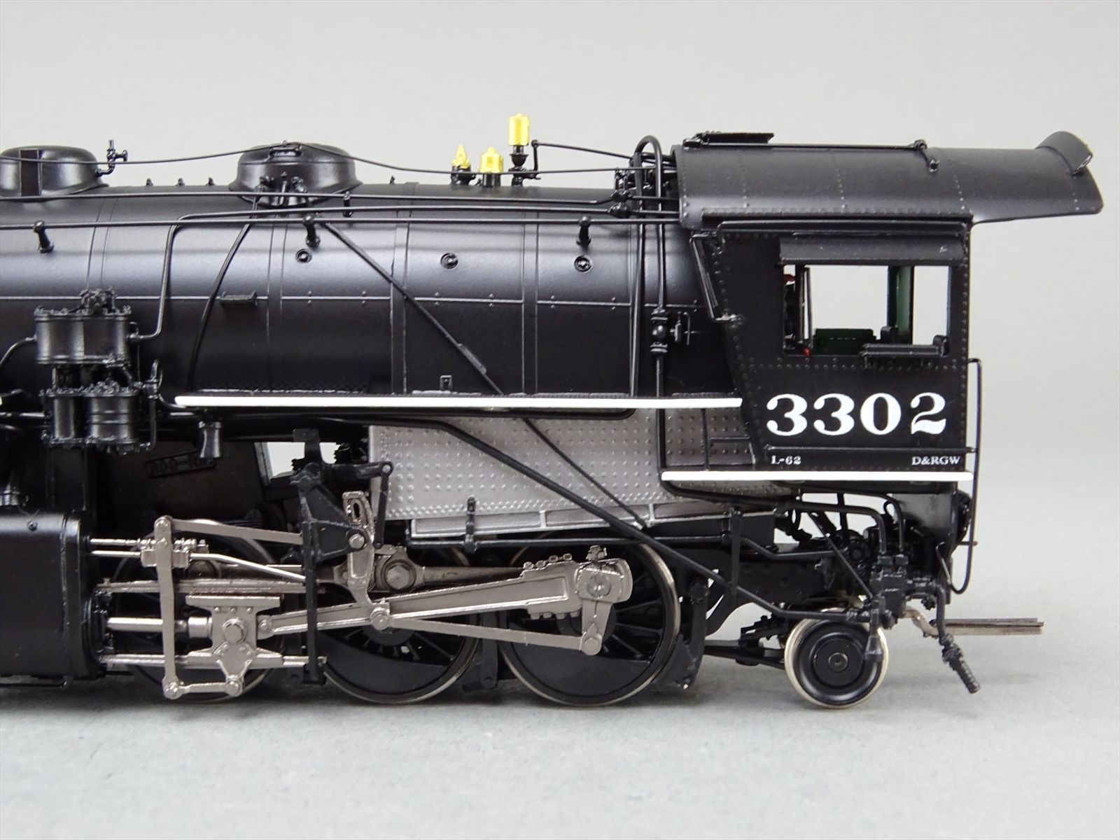 HO Brass Model - DP 2432 D&RGW Rio Grande 2-6-6-2 L-62 #3302 Limited ...