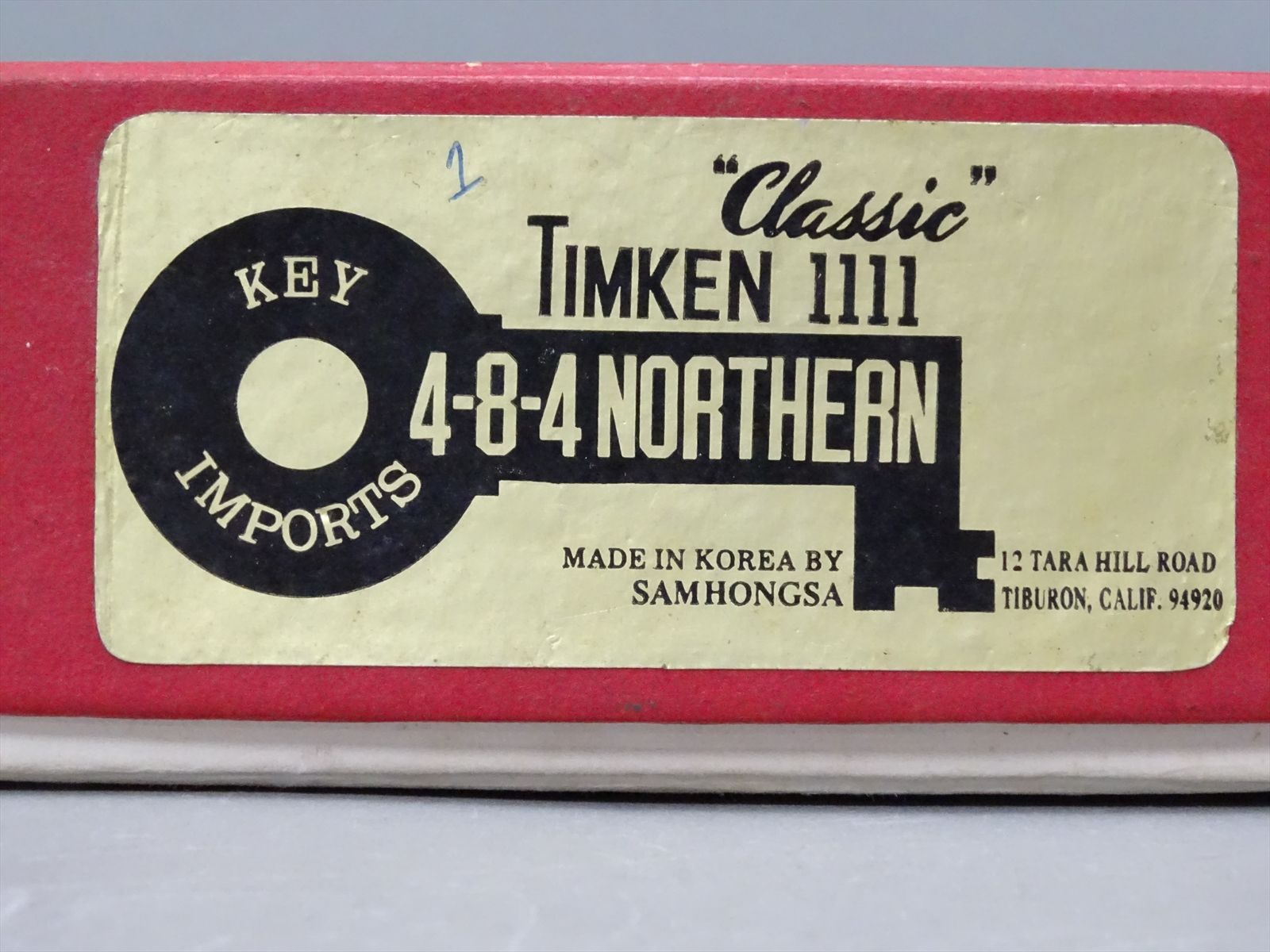 HO Brass Model - Key Imports NP Timken 4-8-4 Four Aces #1111 - Unpainted