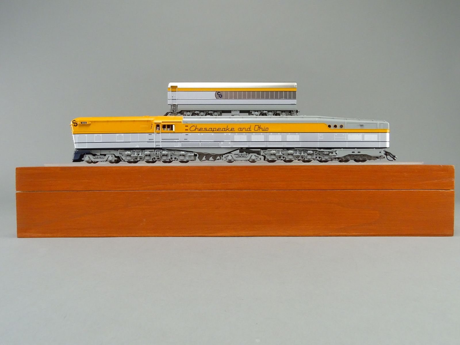HO Brass Model Train - Division Point DP-3530 C&O M-1 Steam Turbine ...