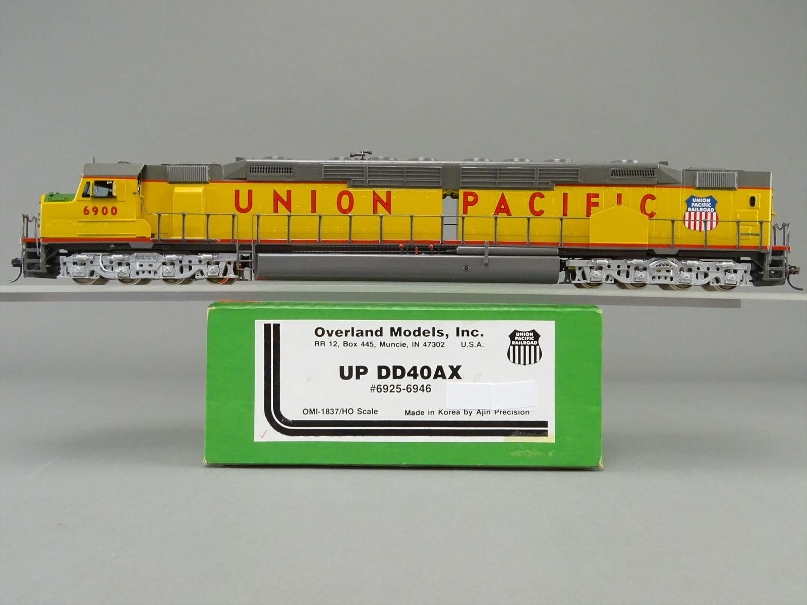 HO Brass Model - OMI 1837 UP Union Pacific DD40AX #6900 - Pro Paint ...