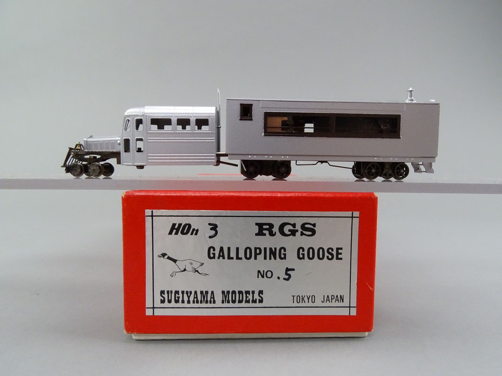 HOn3 Scale Brass Model Train - Flying Zoo RGS Galloping Goose #5 ...