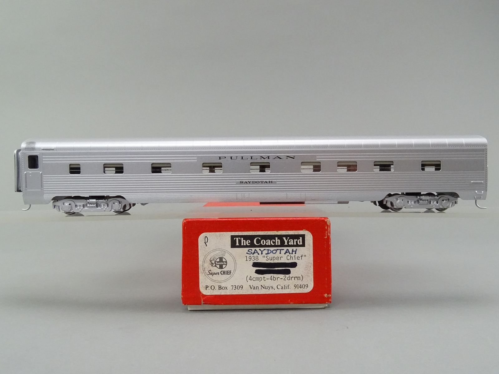 HO Brass Model - TCY AT&SF Santa Fe 1938 Super Chief 4-4-2 Sleeper ...